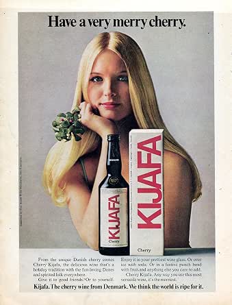 Amazon.com: Kijafa Cherry Wine Vintage Magazine Ad- "Have a very merry ...