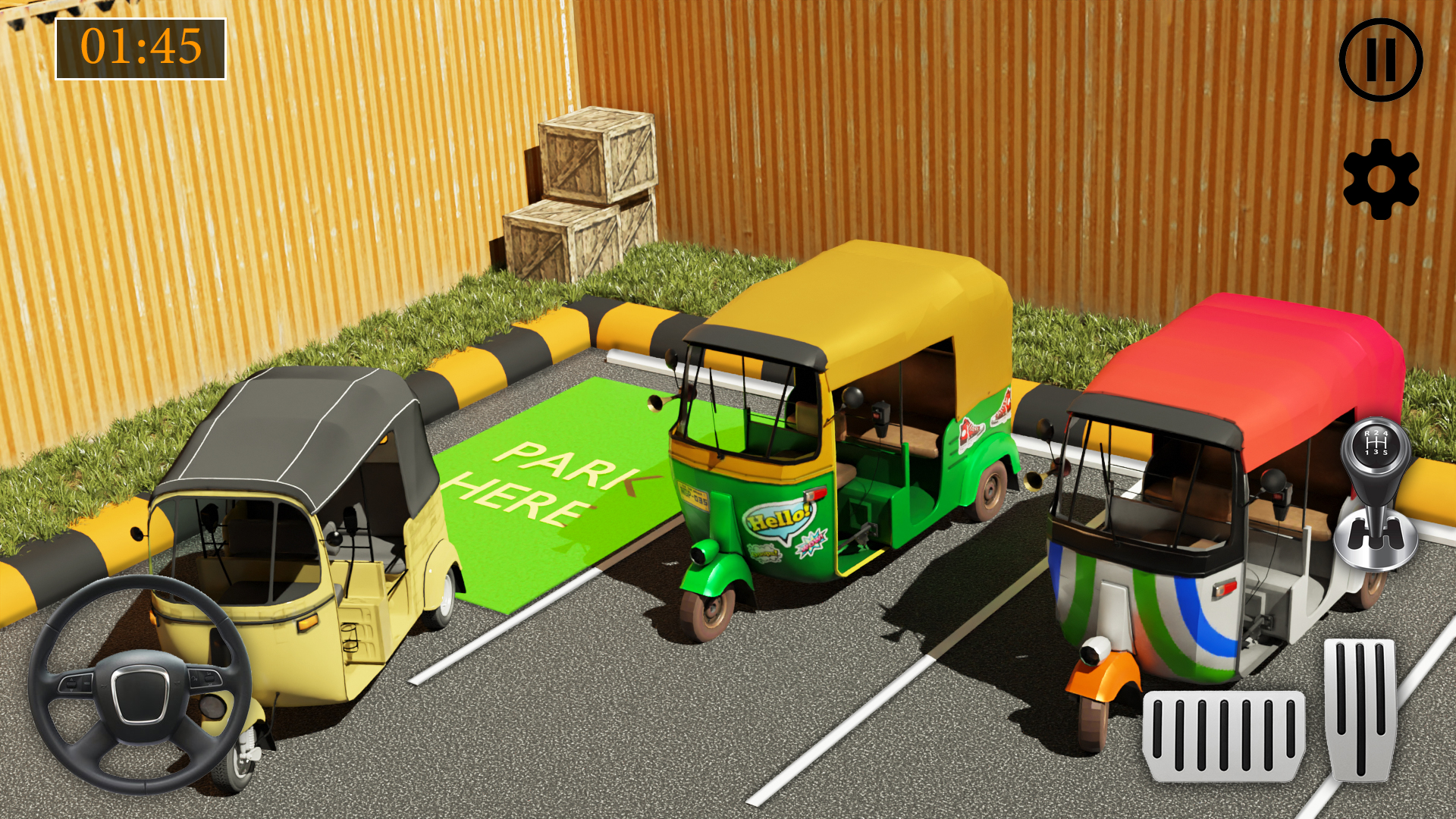 Modern Rickshaw: Tuk-Tuk auto Parking simulation - App on Amazon Appstore