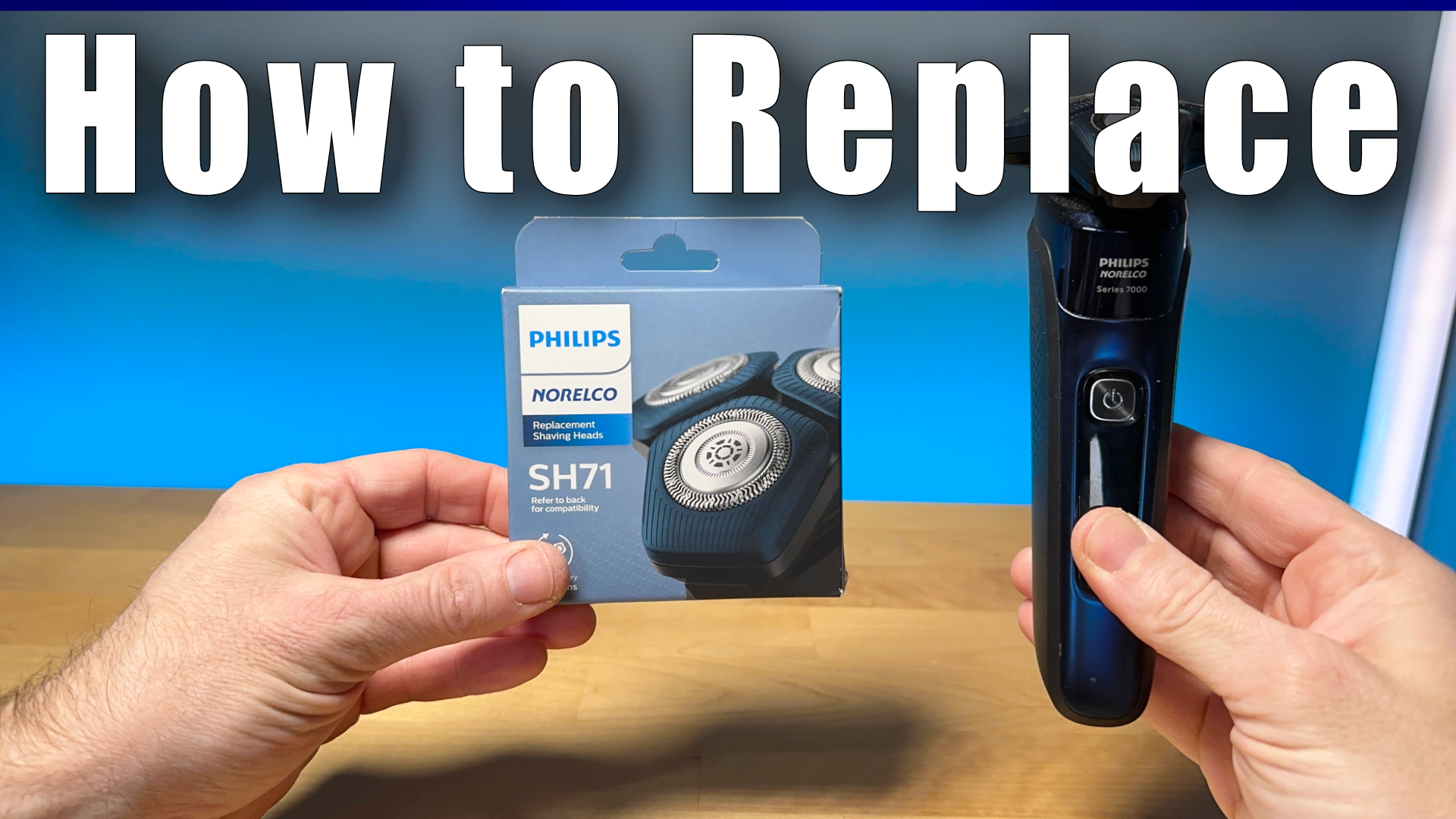 Watch How to replace Norelco SH71 blades on Amazon Live