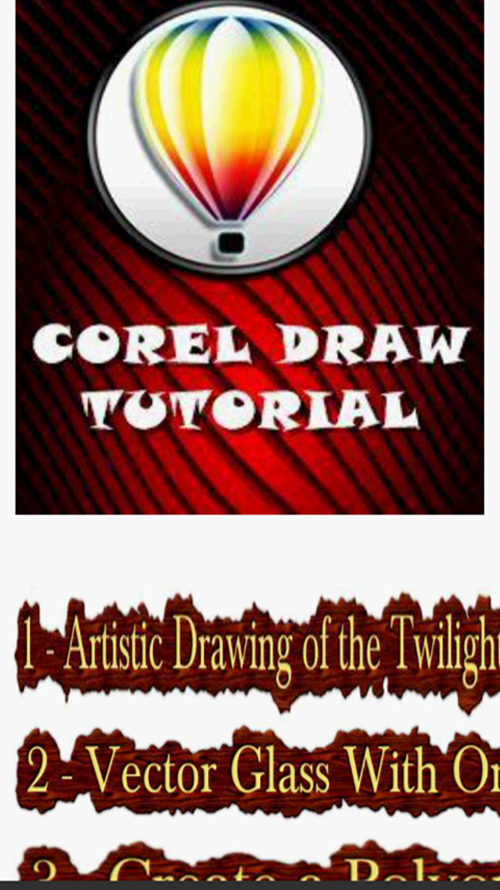 Coreldraw Tutorial - Aplicativo na Amazon Appstore