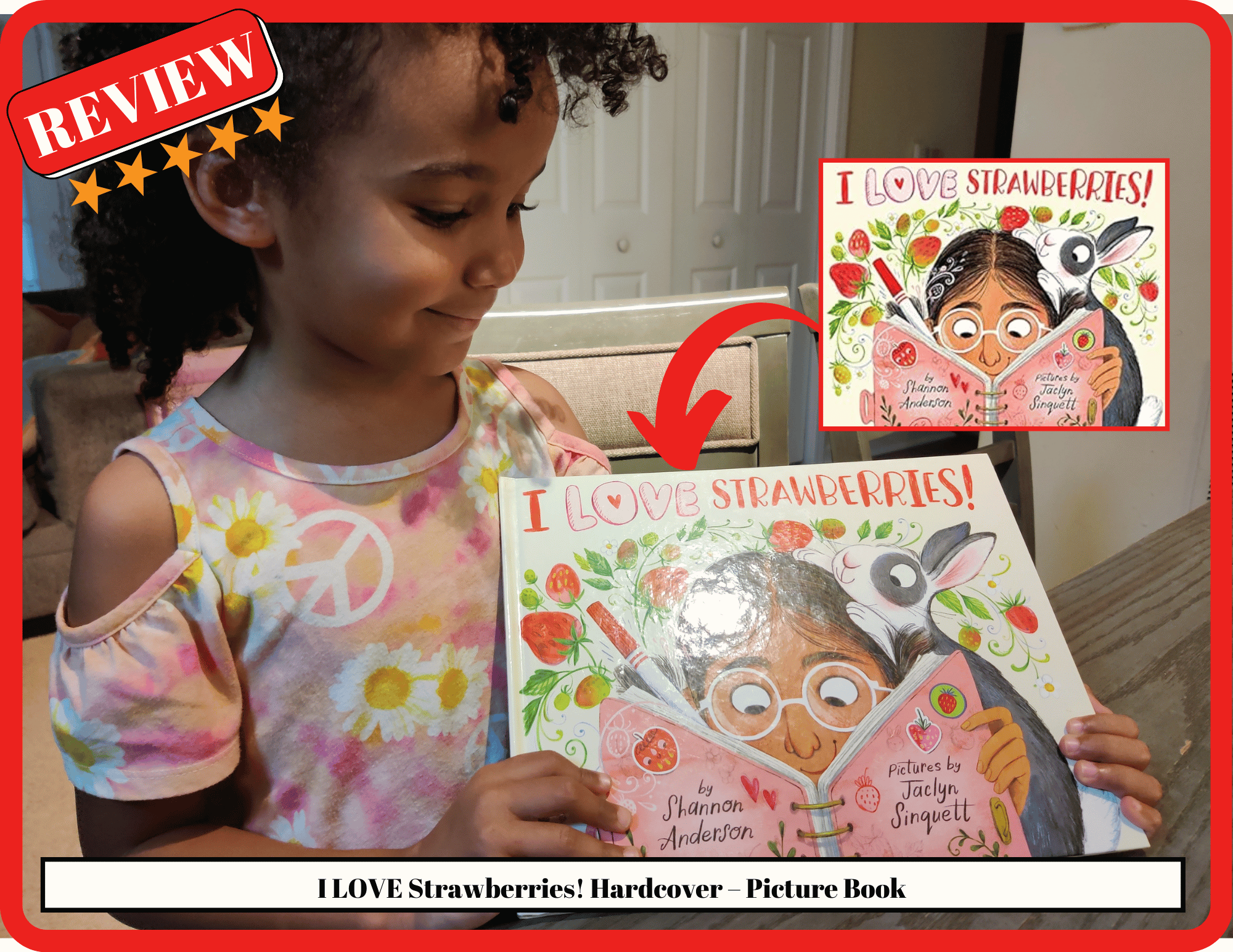 Watch I LOVE Strawberries! - Hardcover Picture Book on Amazon Live