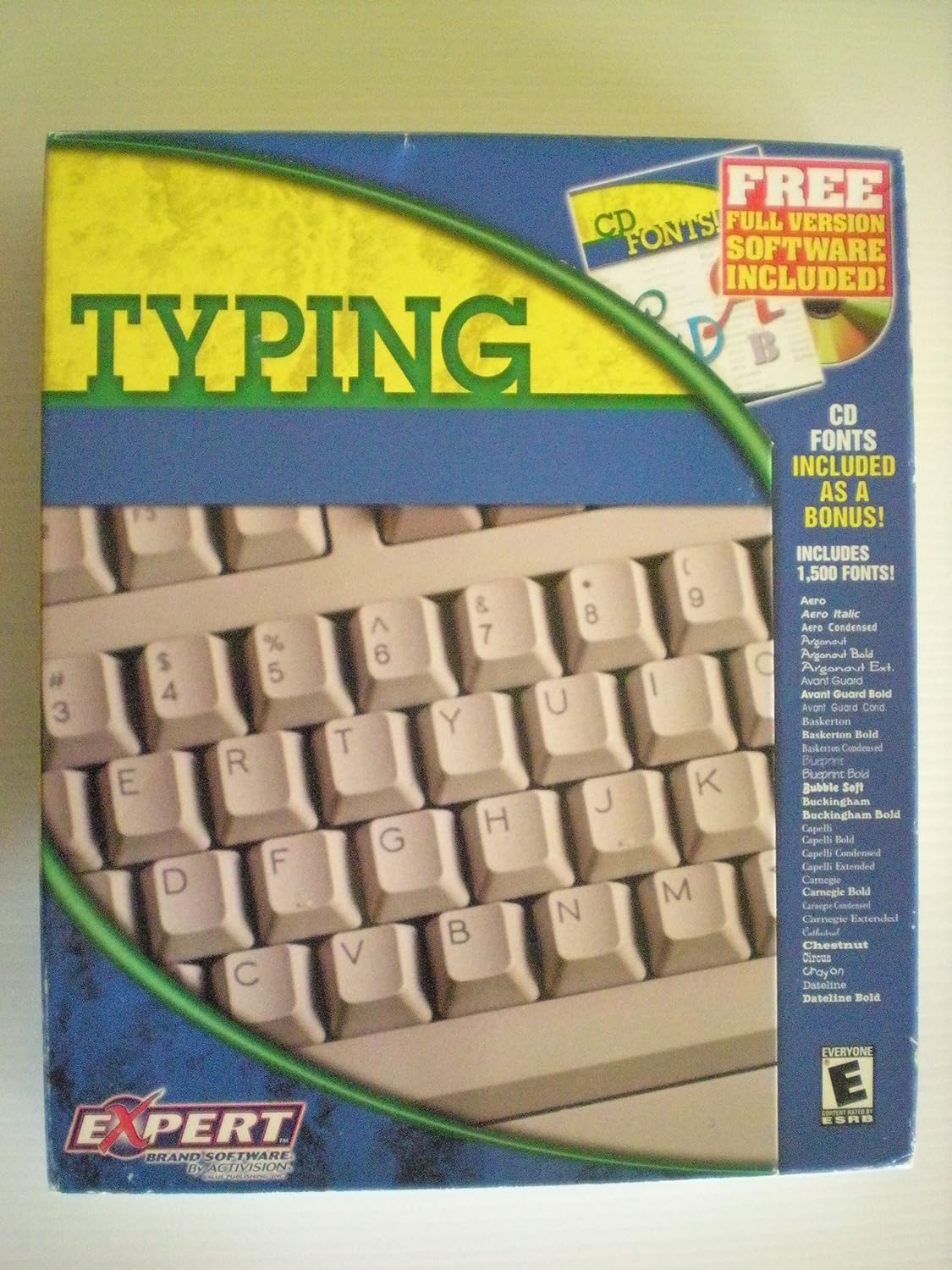 Amazon.com: Typing/CD Fonts