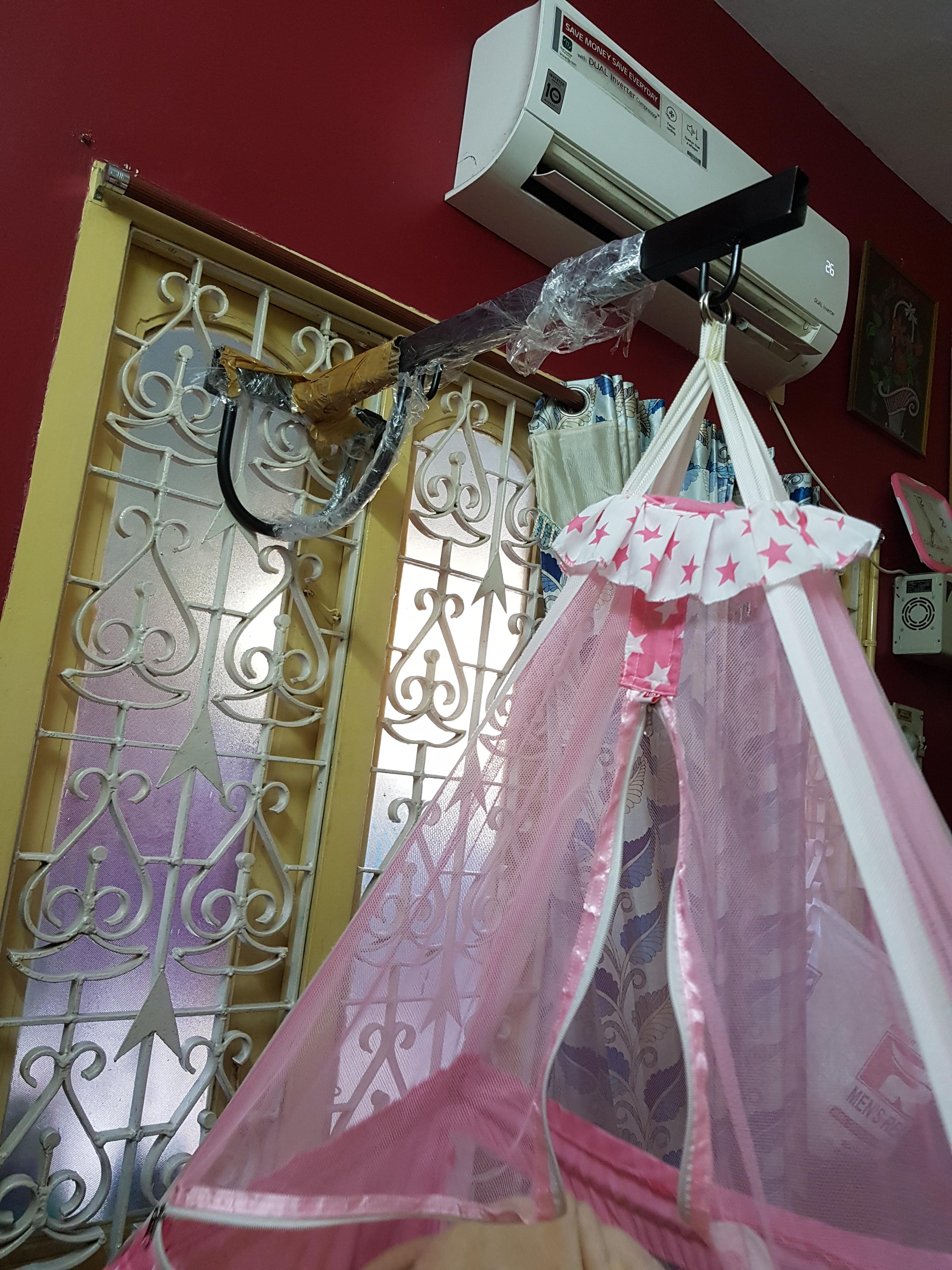 Buy Kidcare Window Cradle Hanger-New Born Baby Cradle Hanger(Black) Online at Low Prices in ...