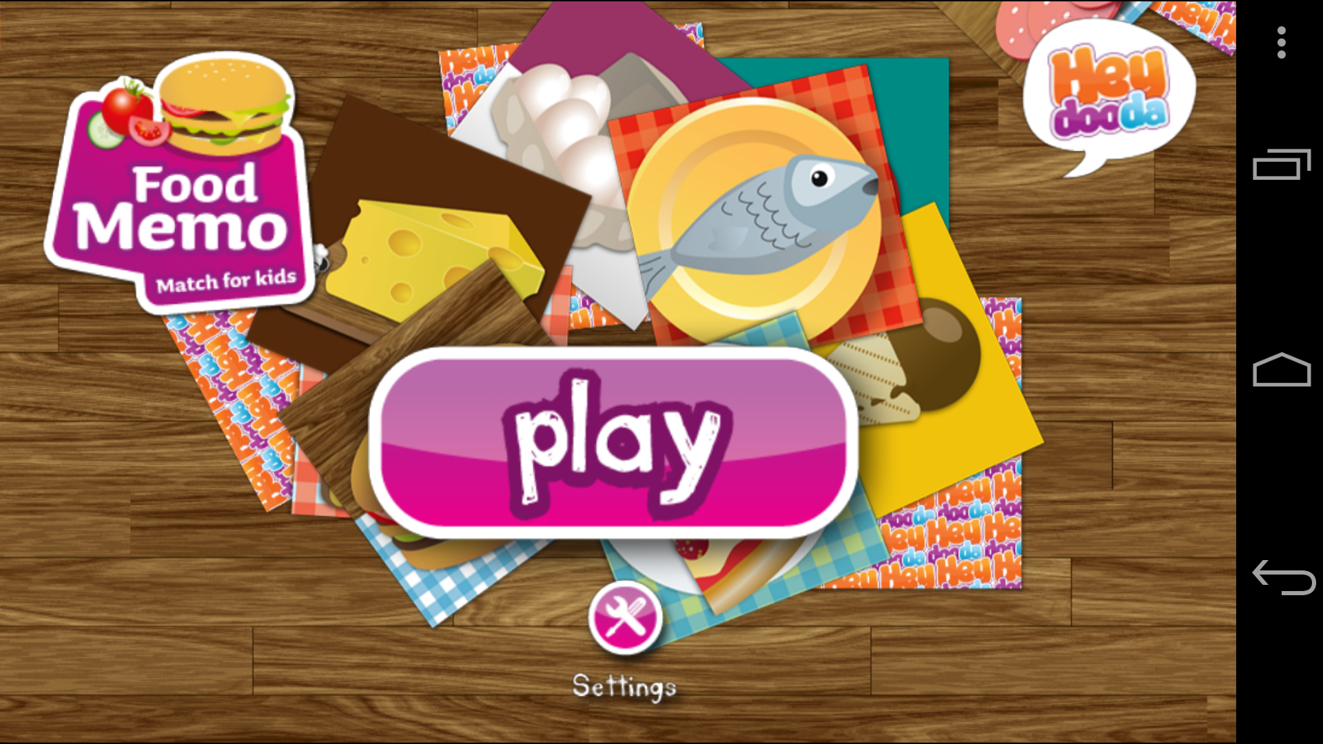 Food memo match - A preschool learning game for kids and toddlers - App on Amazon Appstore