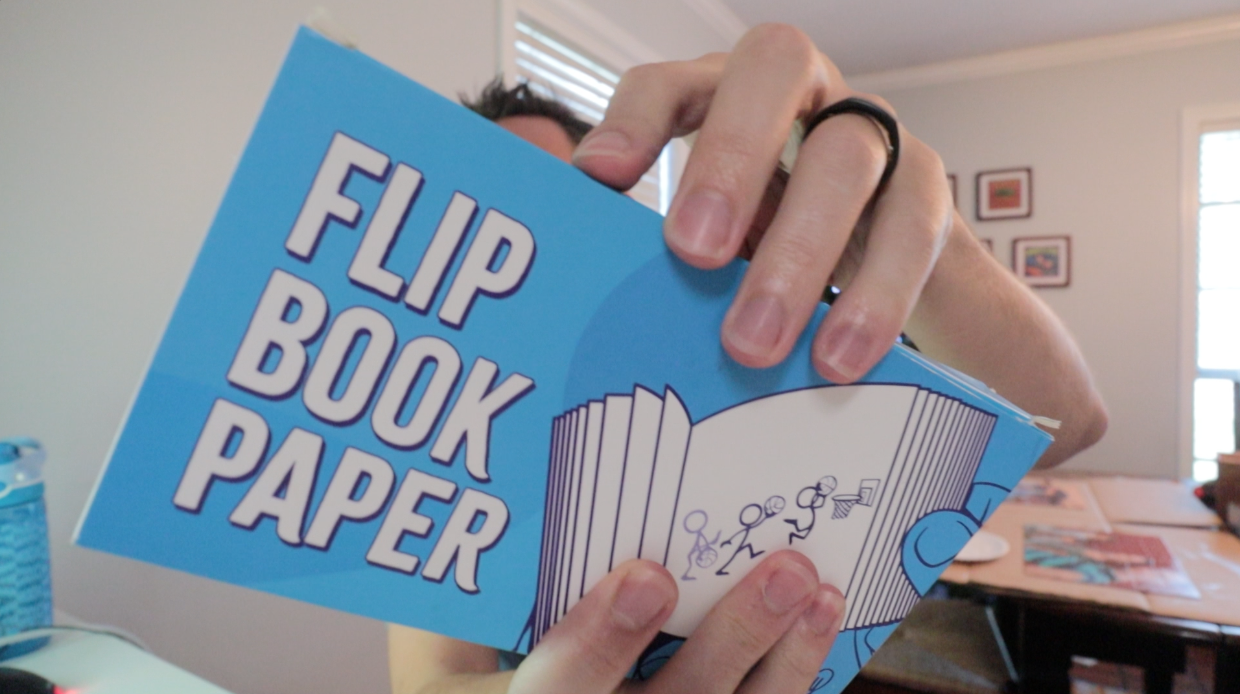 Watch Best Flip Book Paper | Molcey Flip Book Kit on Amazon Live