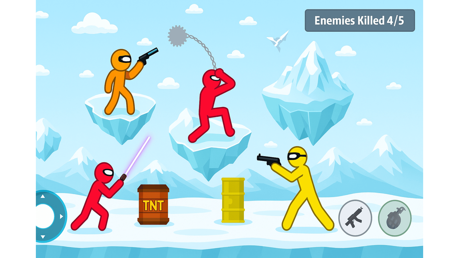 Fighting Action Stance: Stickman Ragdoll Duel Fighter: Super Stickman ...