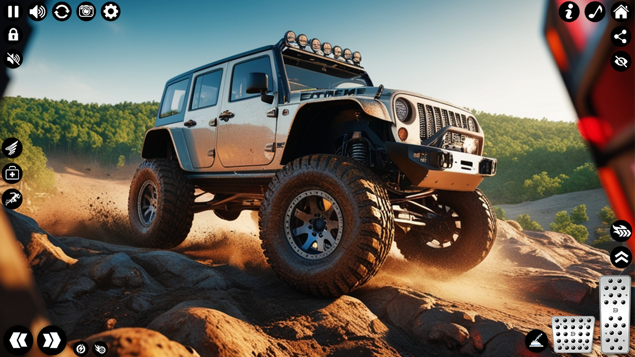 4x4 Extreme Offroad Jeep Driving Games - SUV Racing And Mudding ...