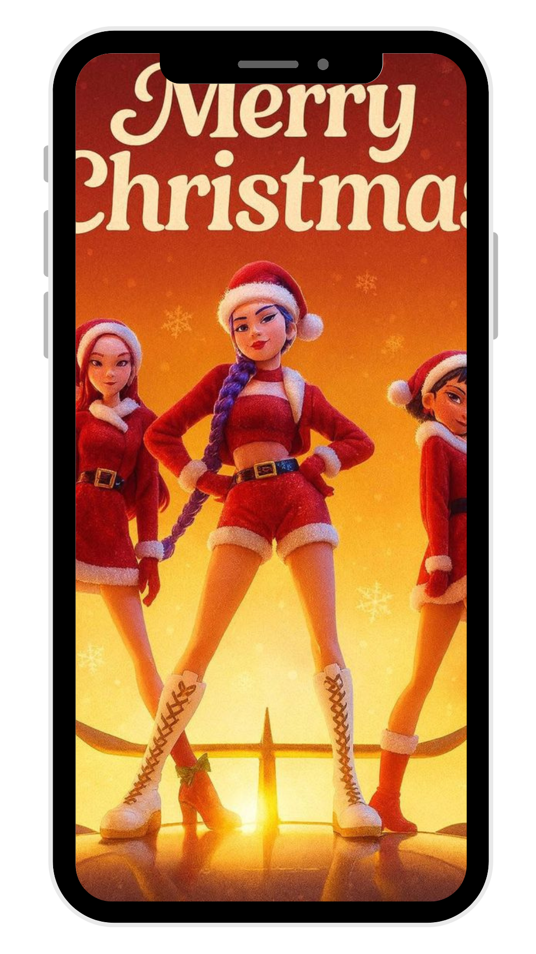 Christmas K-Pop Demon Hunters Wallpapers – For Fans:www.amazon.com ...