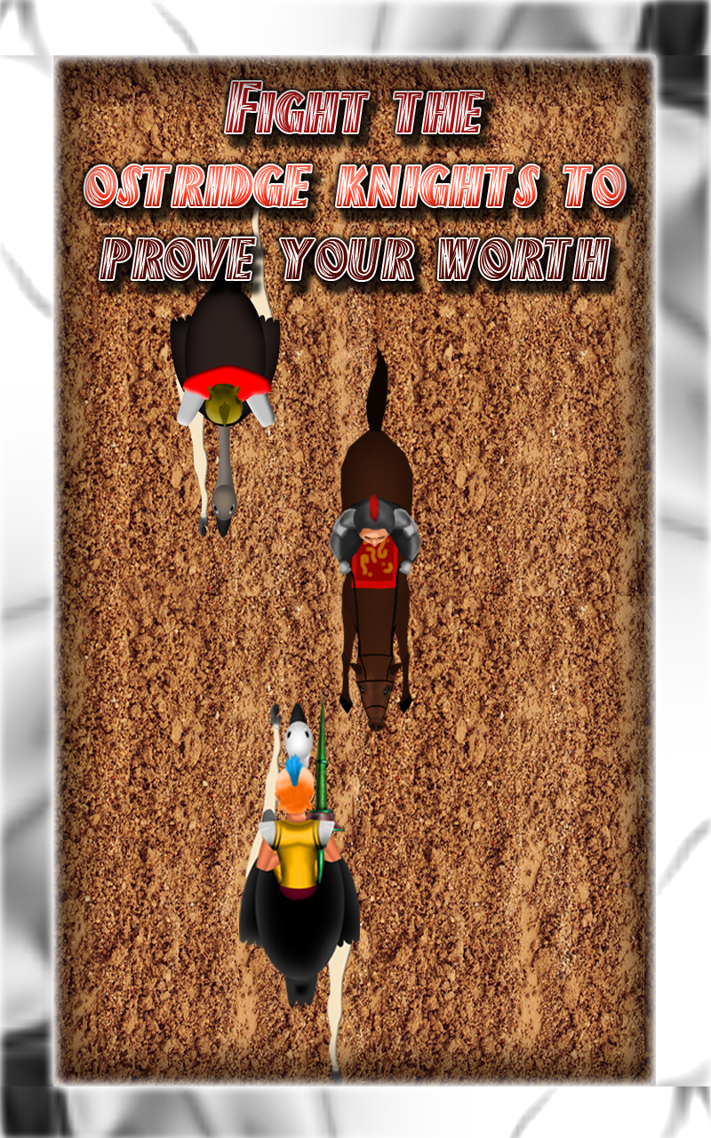 Medieval War Ostridge Joust : The crazy birds Knight Battle - Gold ...