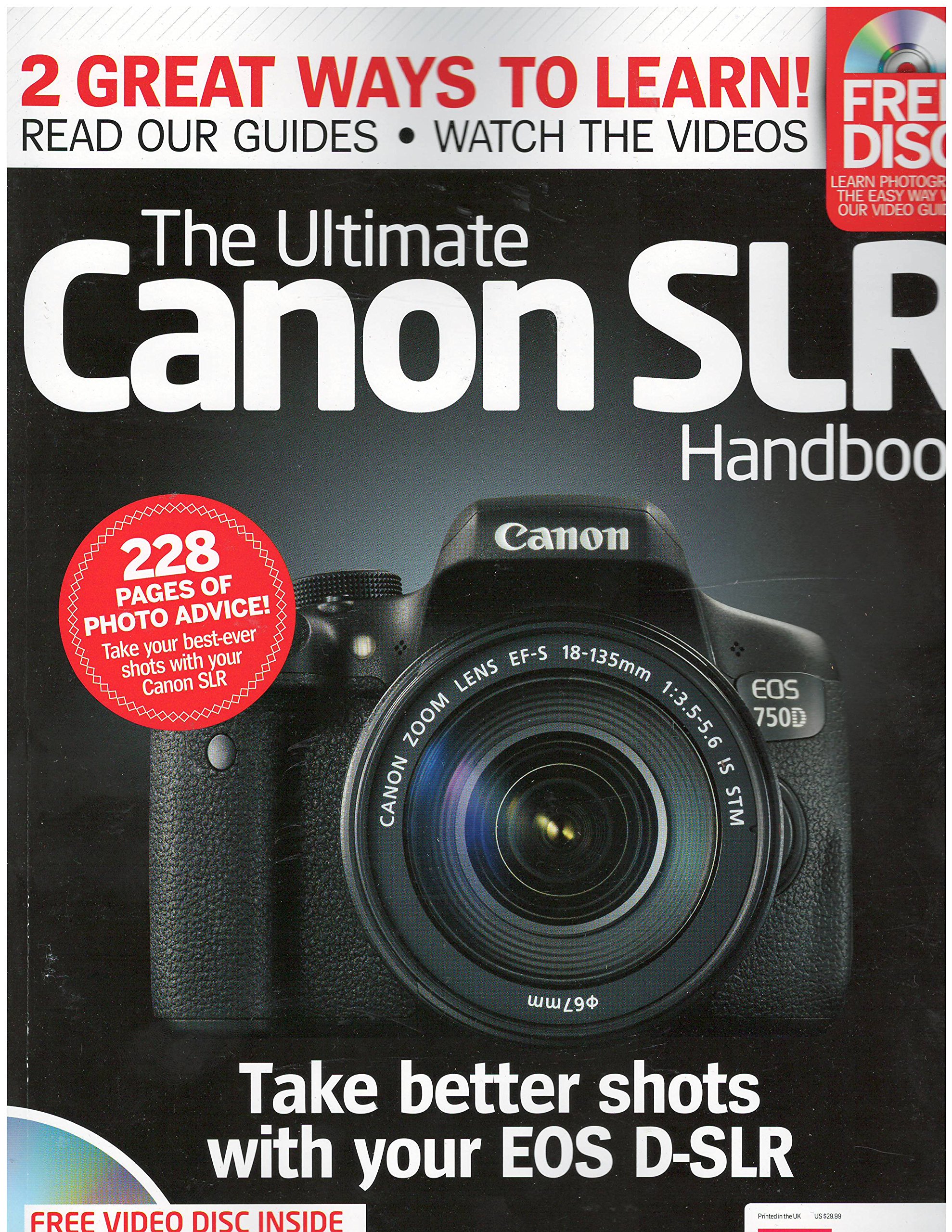 The Ultimate Canon SLR Handbook 2016: Various: Amazon.com: Books