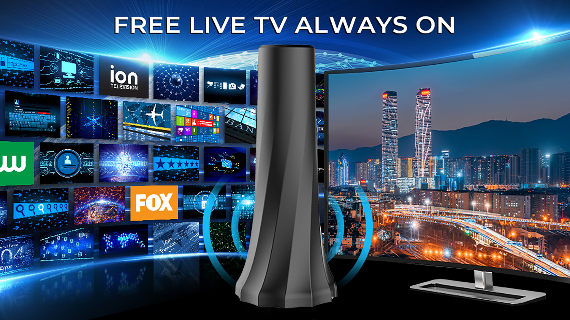 Watch 2025 Best TV Antenna for Smart TV Indoor Digital TV Antenna on ...