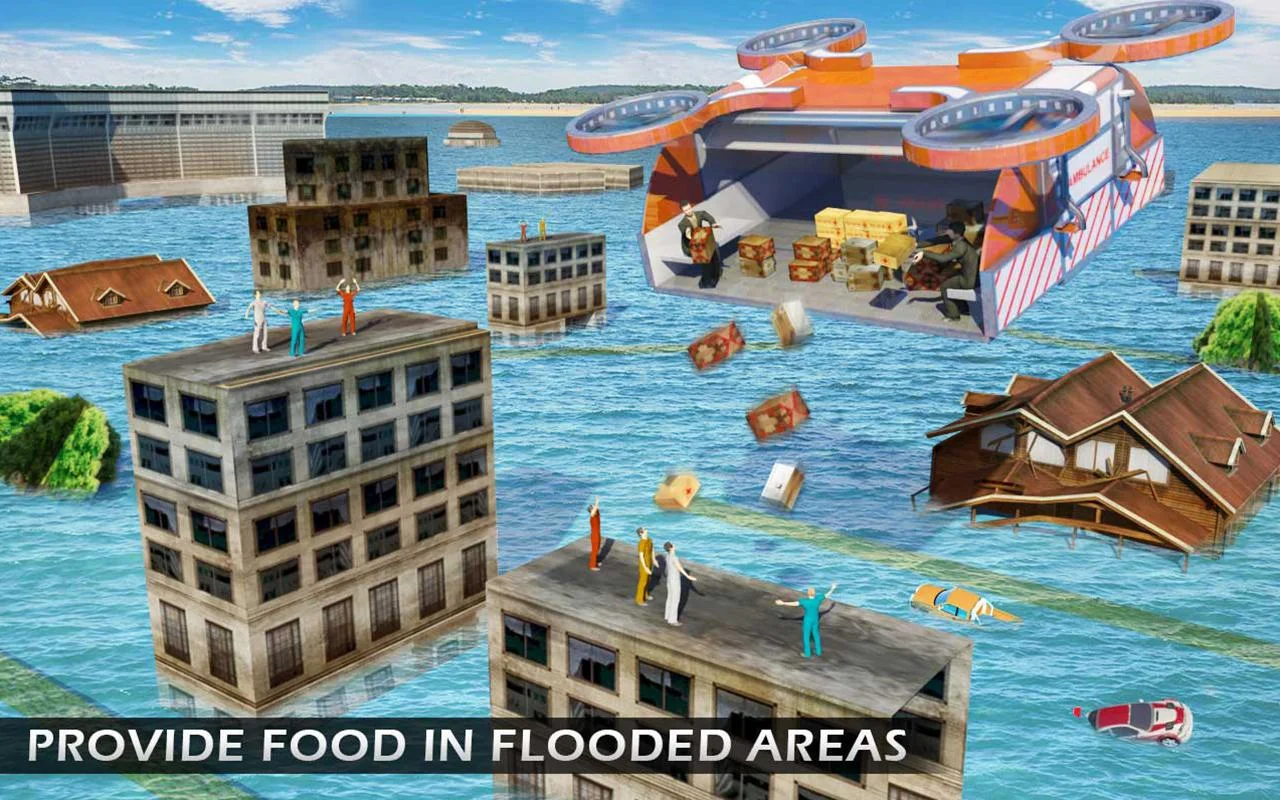 City Helicopter 911 Rescue Simulator- Air Ambulance Flying Games for ...