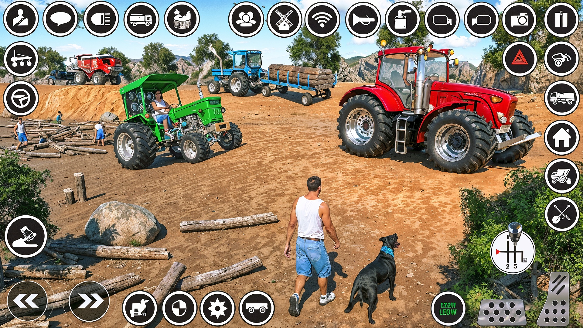 Real Farming Simulator: Tractor Game 3D - Farmer Life Farm Goods Animal ...
