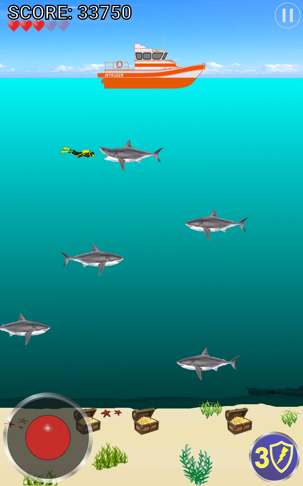 Diver Down - Scuba Diving Treasure Arcade Game - Aplicativo na Amazon ...