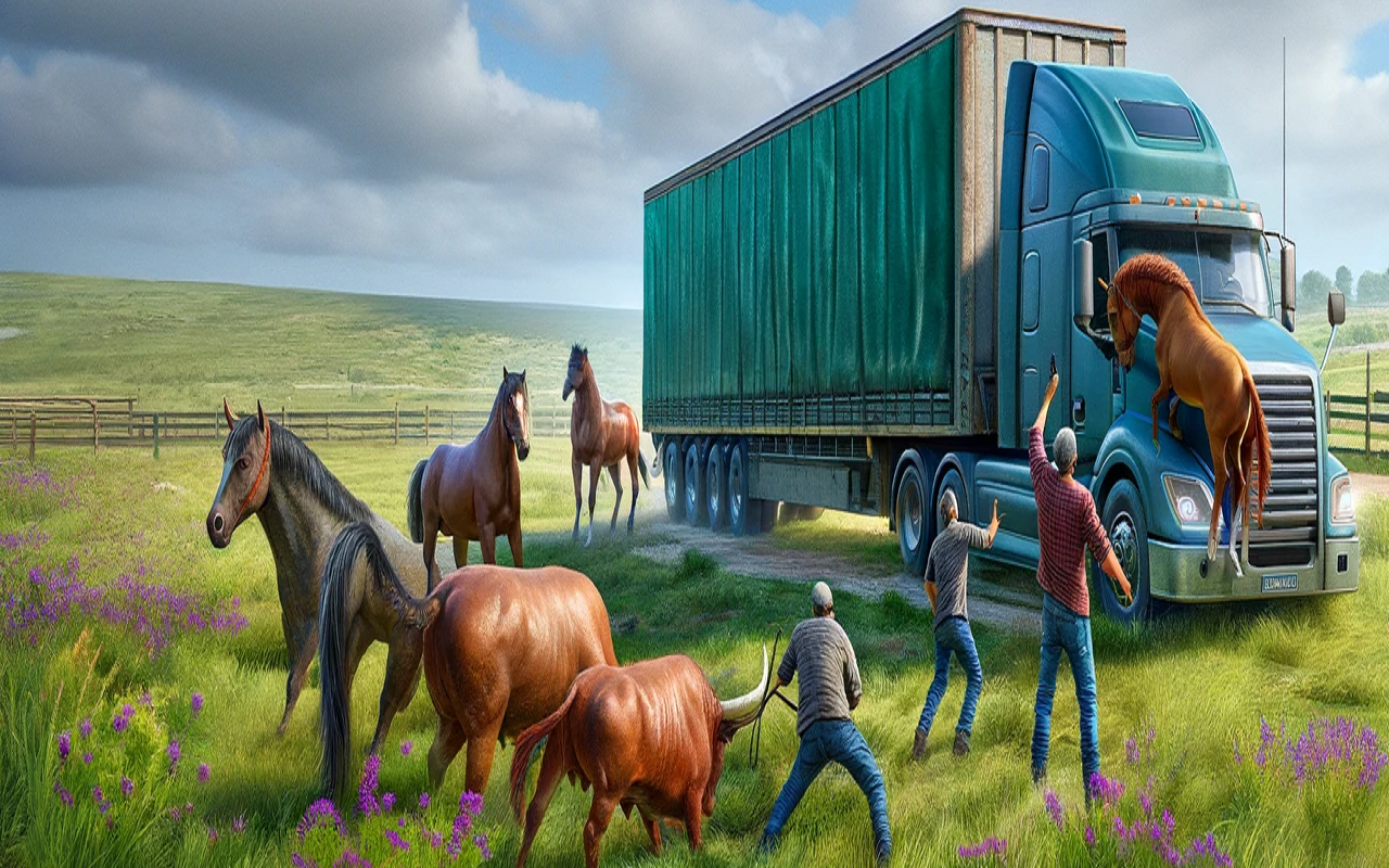 Wild Animal Transport Games || Truck Driving Simulator - Aplicativo na ...