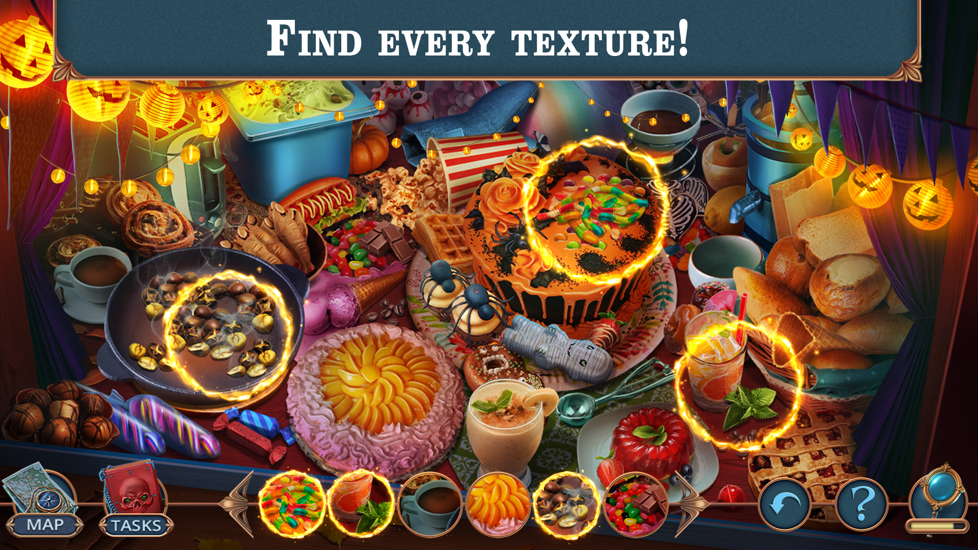 Hidden Objects - Gloomy Tales: Horrific Show - Seek & find Halloween ...