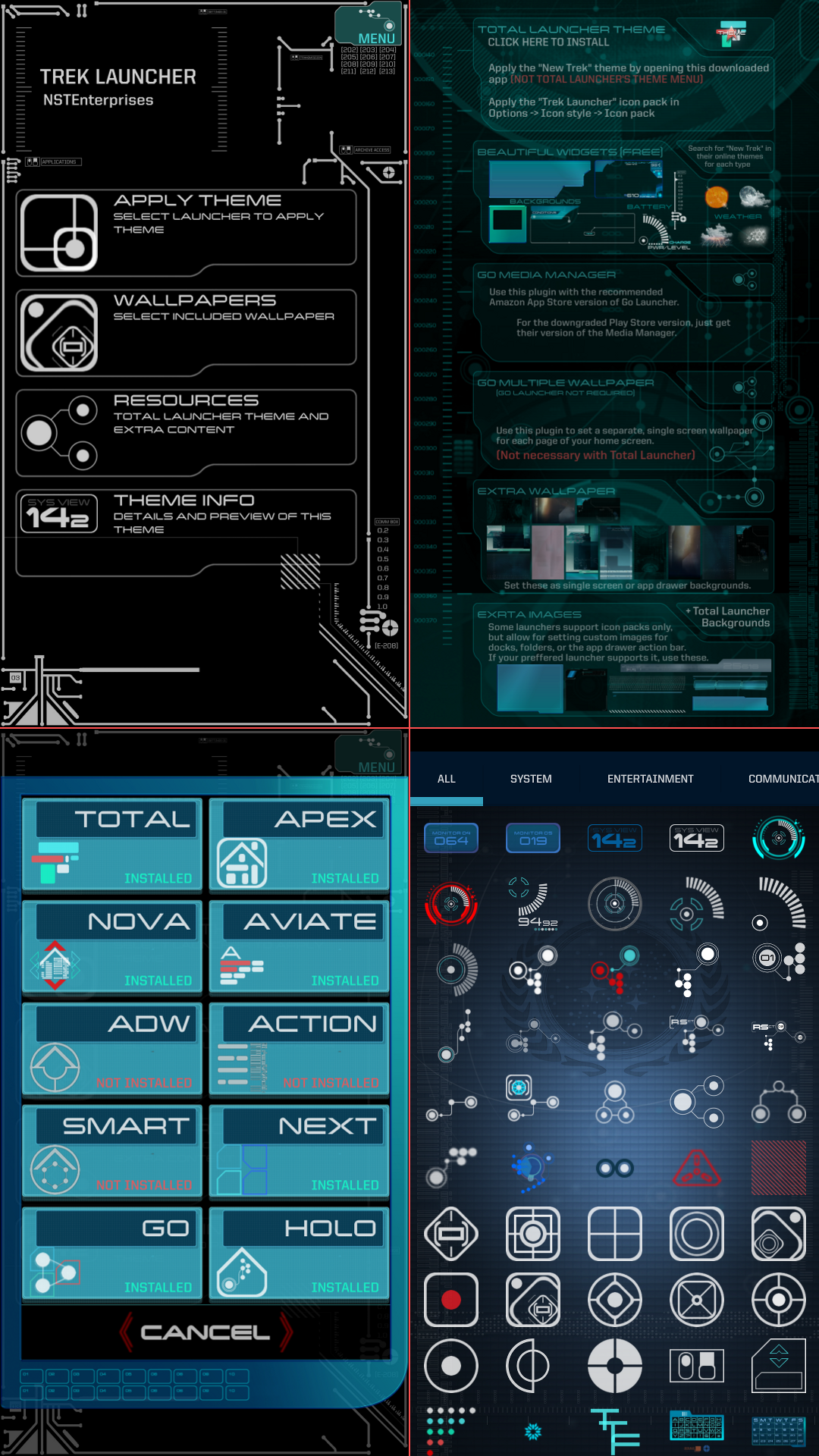 TREK Launcher:Amazon.com:Appstore for Android