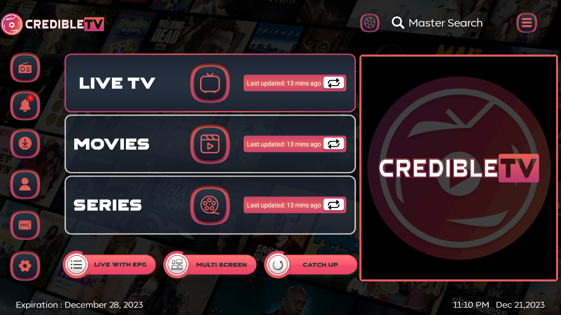 Credible TV - App on Amazon Appstore