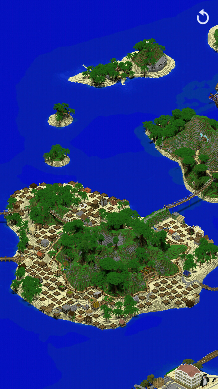 Beach Paradise Minecraft Map