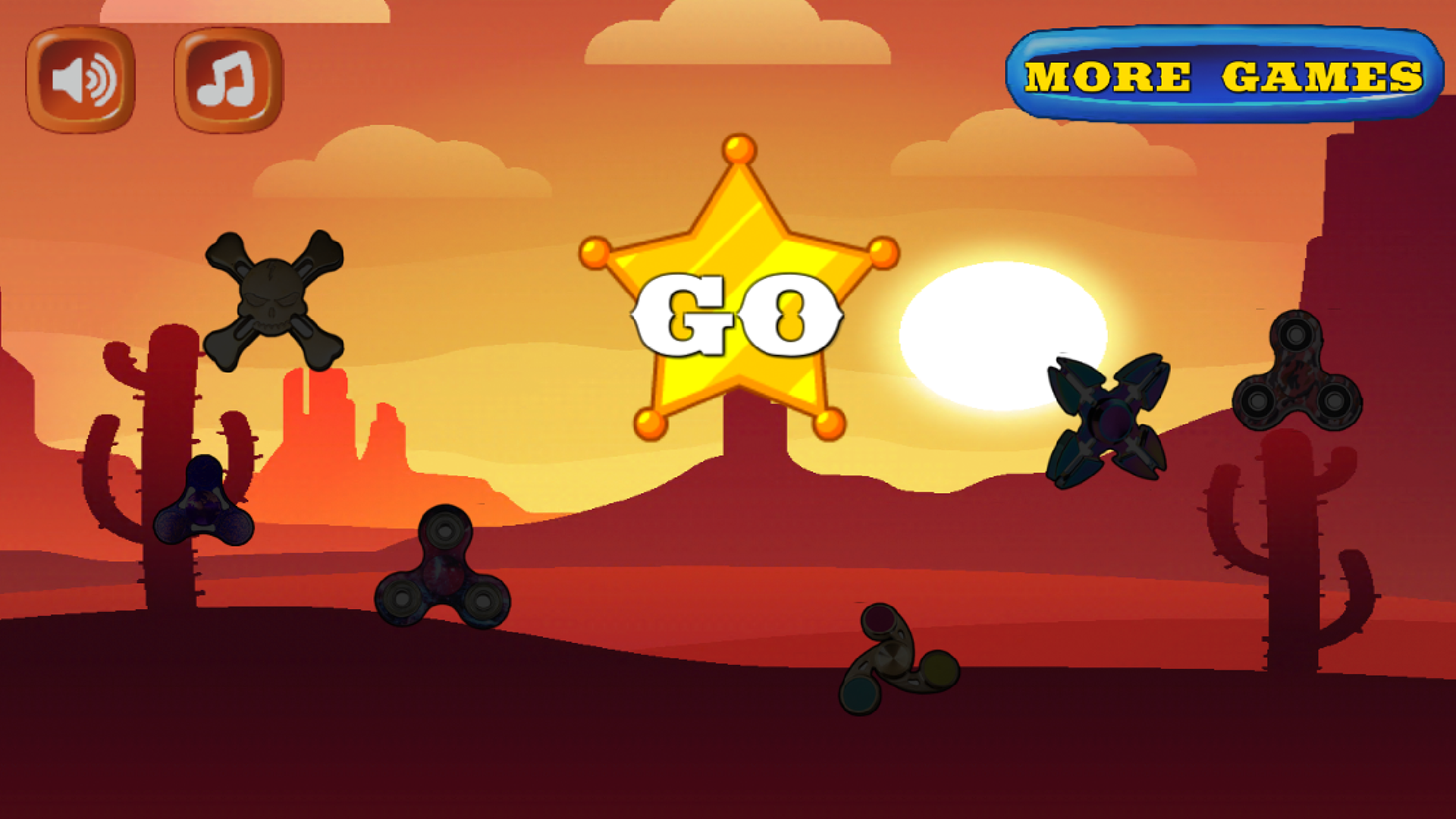 Fidget Cowboy Shooter - Western Shooting Showdown - App on the Amazon ...