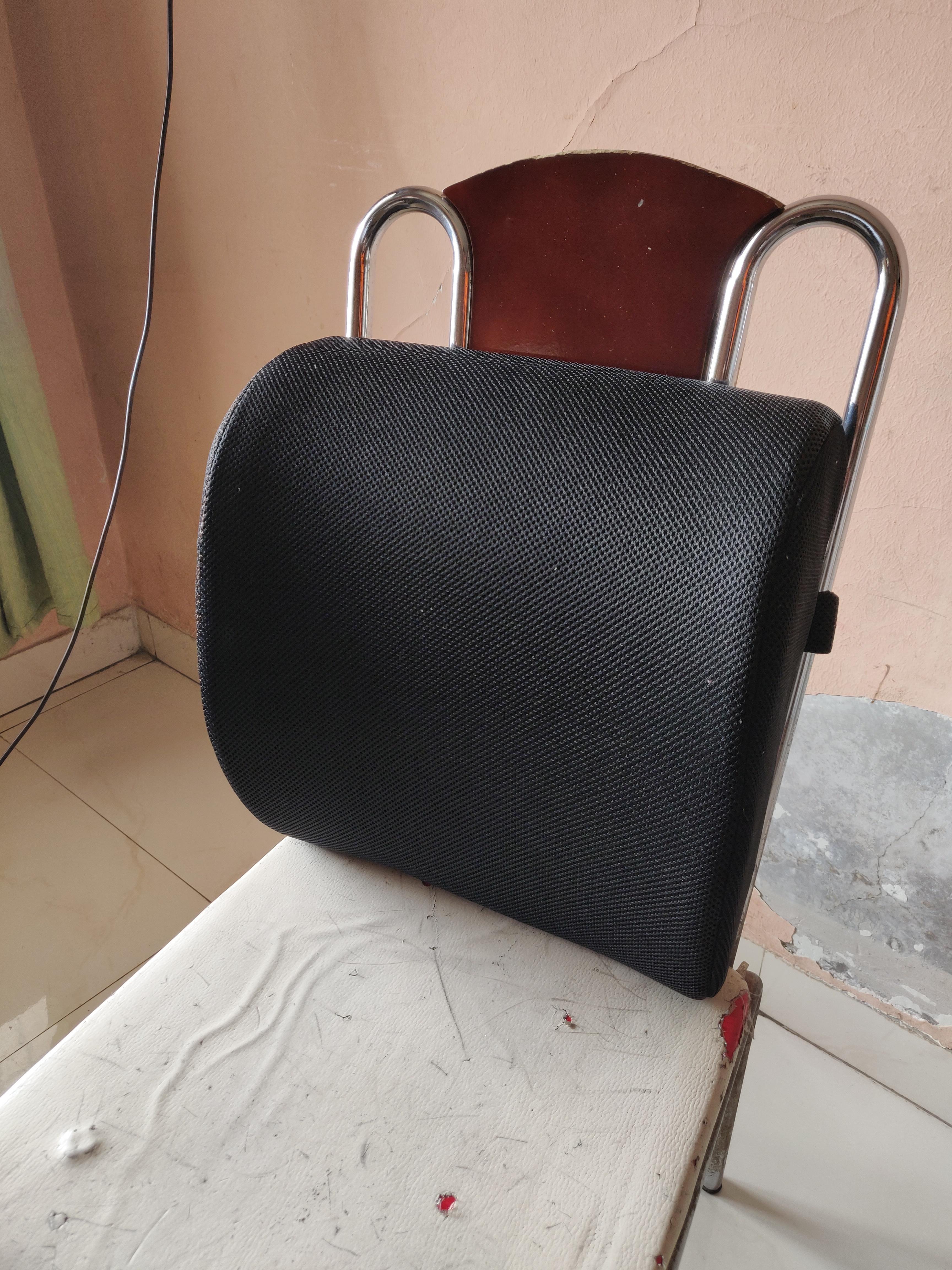 ADDMAX Orthopedic Back Rest Support Pillow for Back Pain Memory Foam ...