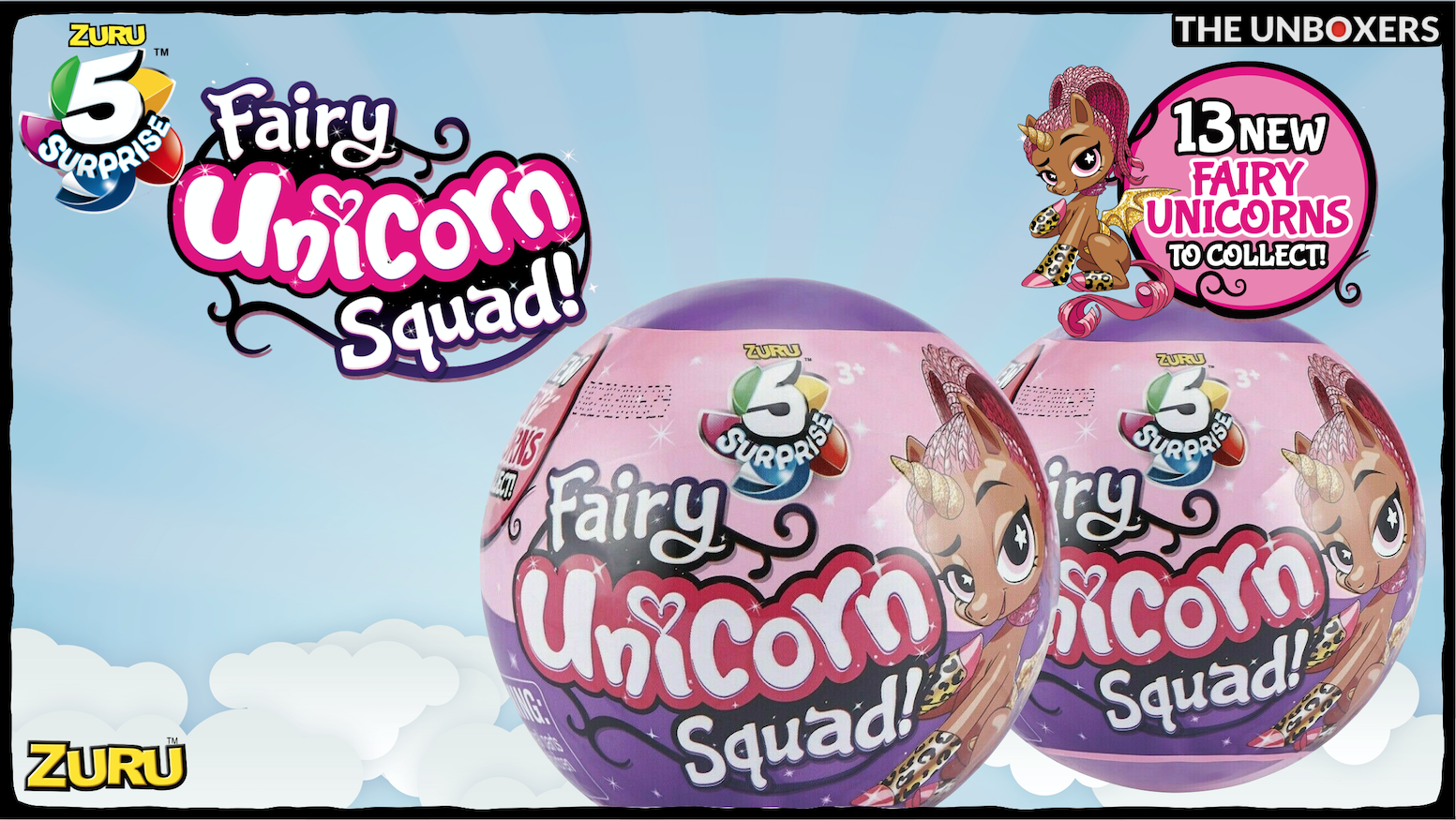 Watch Zuru 5 Surprise Fairy Unicorn Squad on Amazon Live