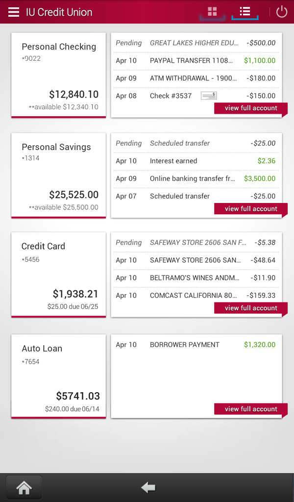 IU Credit Union Mobile Banking (Kindle Edition) - App on Amazon Appstore