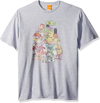 Nick Rewind Men's Nickelodeon Men'sKelly Nicktoons Supergroup T-Shirt ...