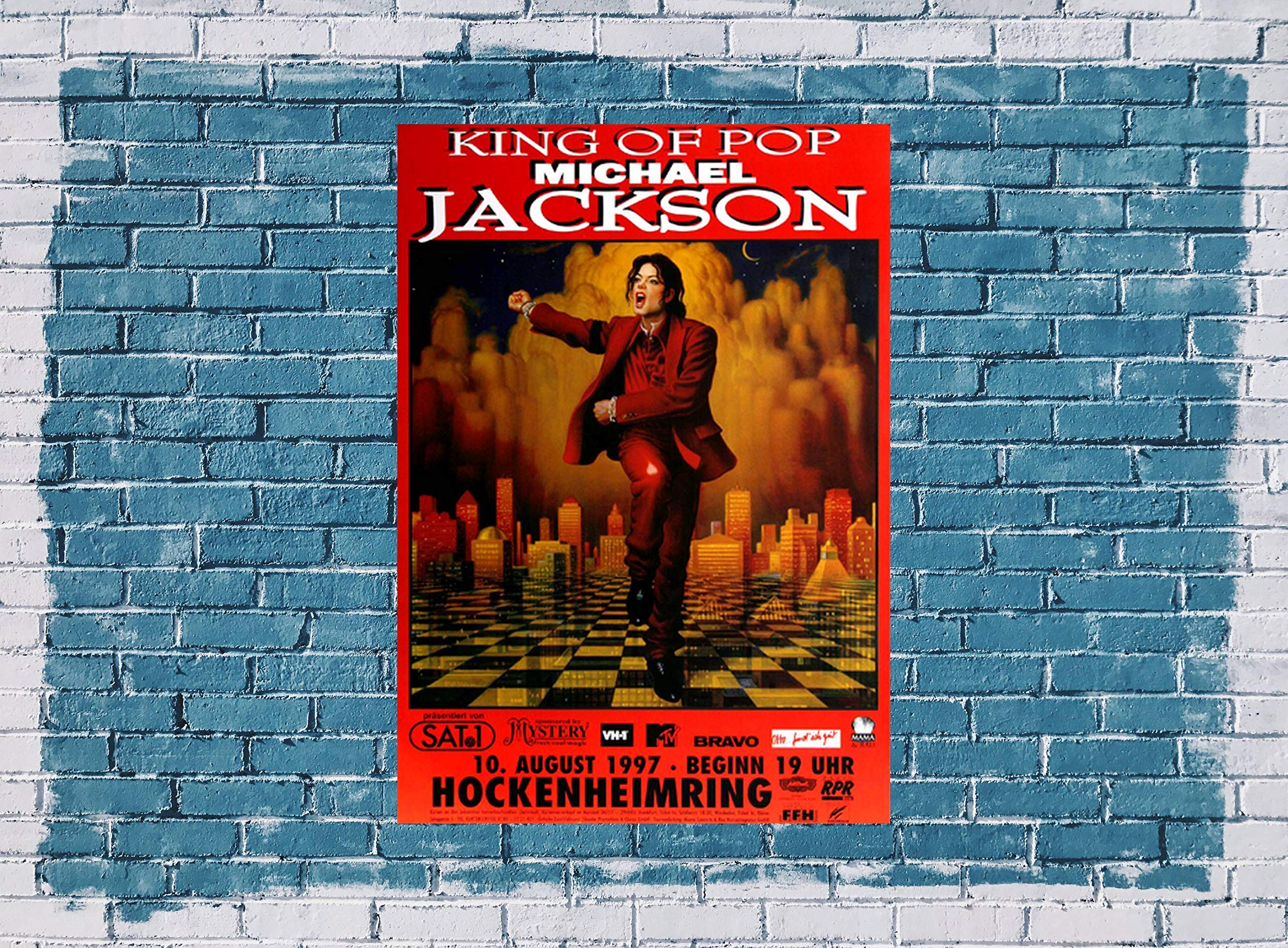 Michael Jackson History Tour Poster
