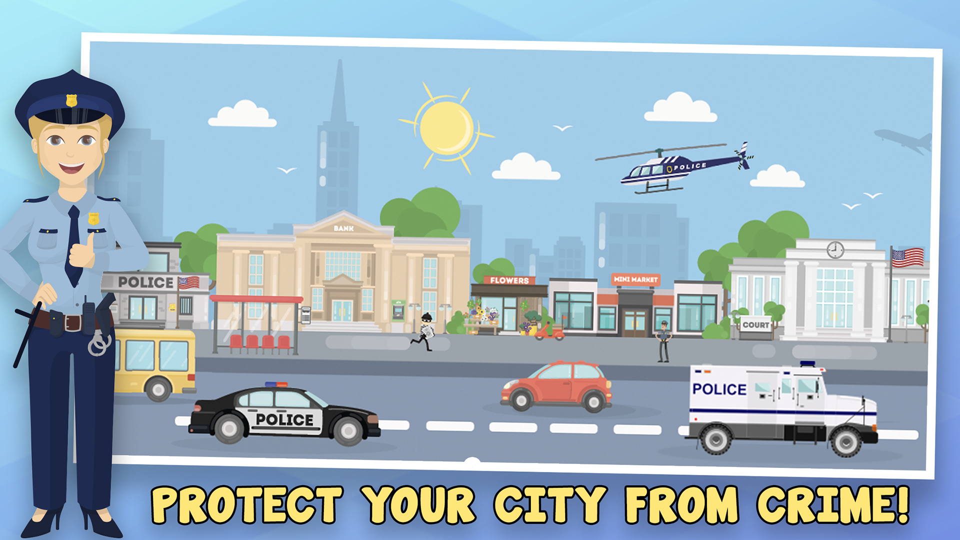Police Inc: Tycoon police station sim builder game - App on Amazon Appstore