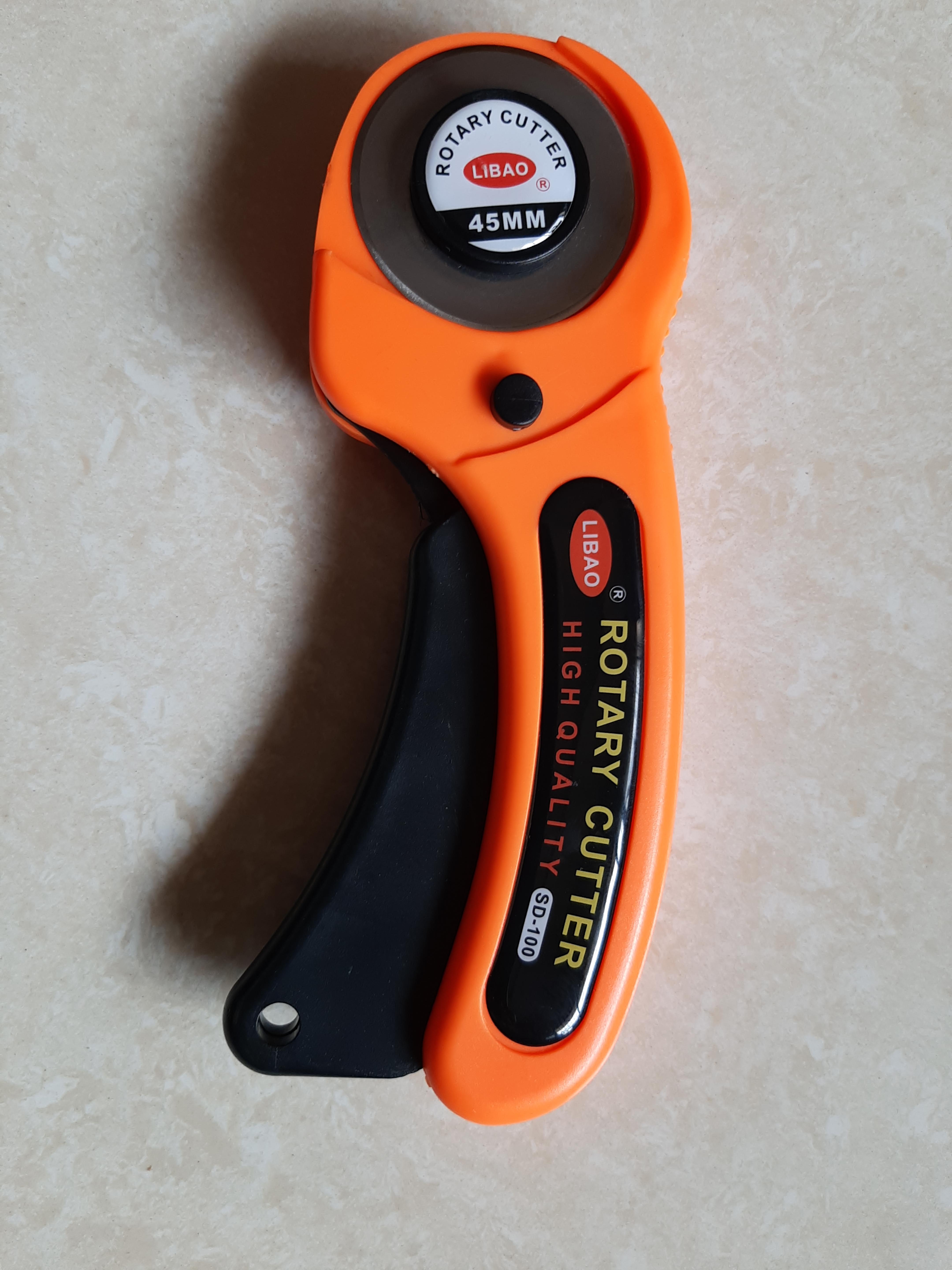 ZMAAGG 45mm Sewing Handle Rotary Fabric Cutter Cloth Cutter Tool for ...