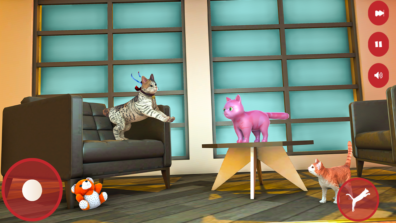 My Cute Cat Simulator Pet Game - virtual Cat Kitten & Dog Pet Simulator ...