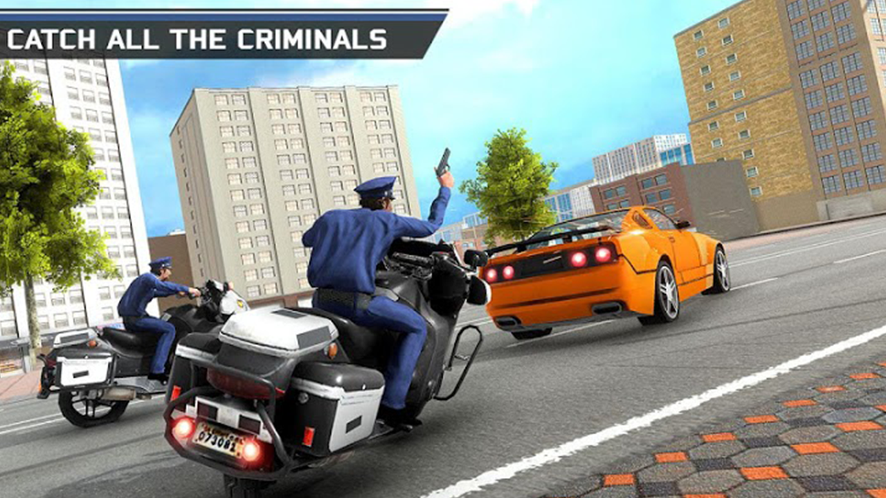 US Police Cop Pursuit Gangster Criminal Bike Chase - App on Amazon Appstore