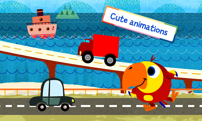 VocabuLarry's Things That Go Game - App on Amazon Appstore