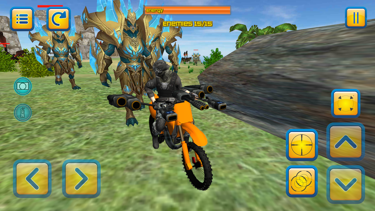 Motorbike Beach Fighter 3D - Motorcycle Shooter Game - App on the ...