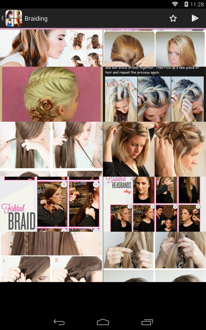 Hairstyles for Women Tutorials:www.amazon.com:Appstore for Android