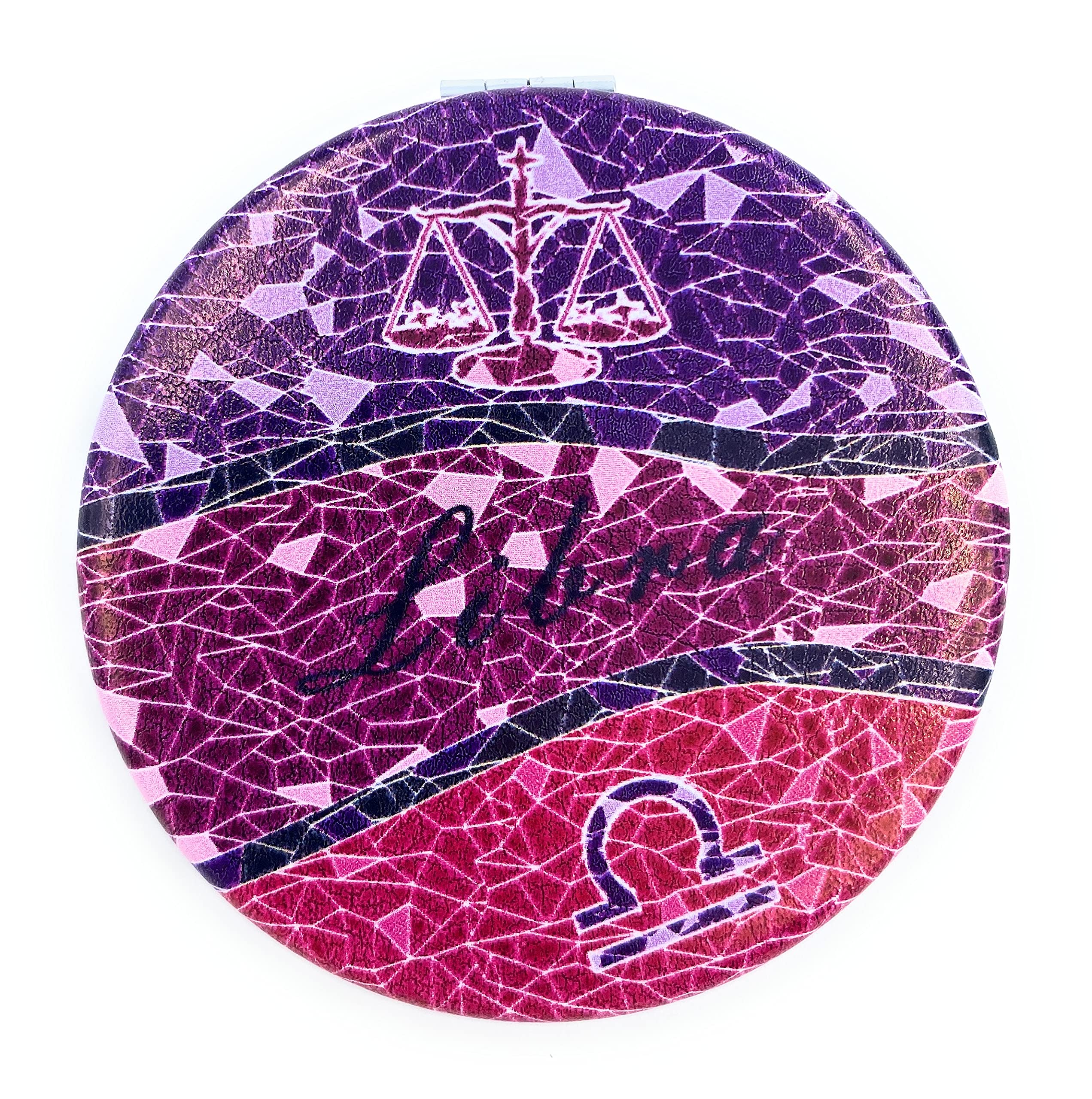 Amazon.com: Aeisage Libra Makeup Mirror Compact Libra Gifts for Women ...
