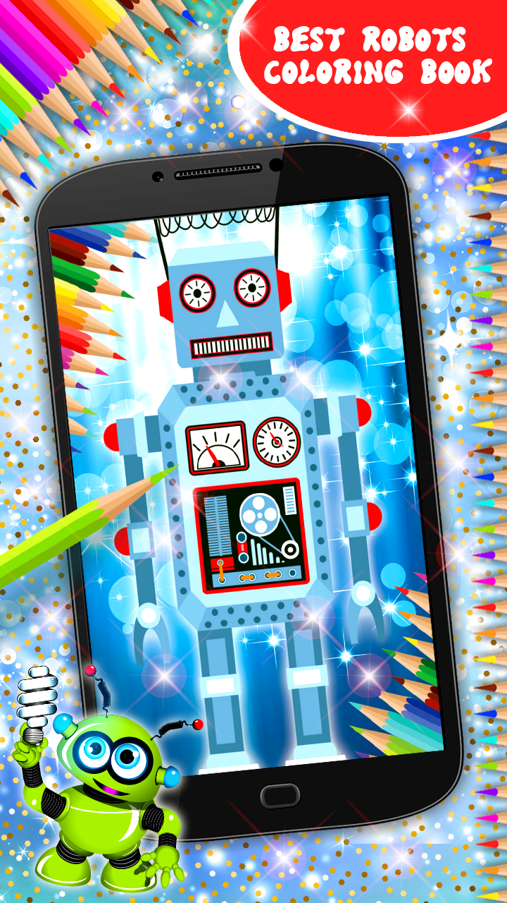 Robots Coloring Book - App on Amazon Appstore