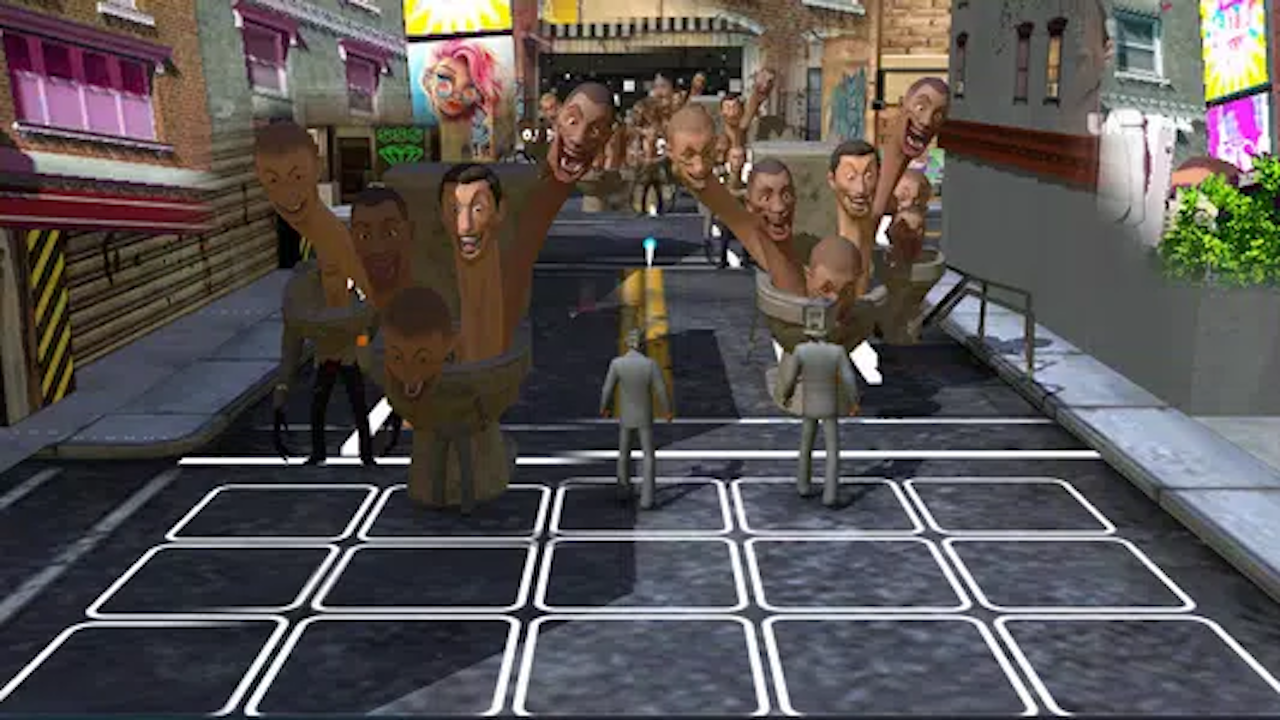 Speakerman VS TV Man and Cameraman Team War Game -Immersive Survival ...