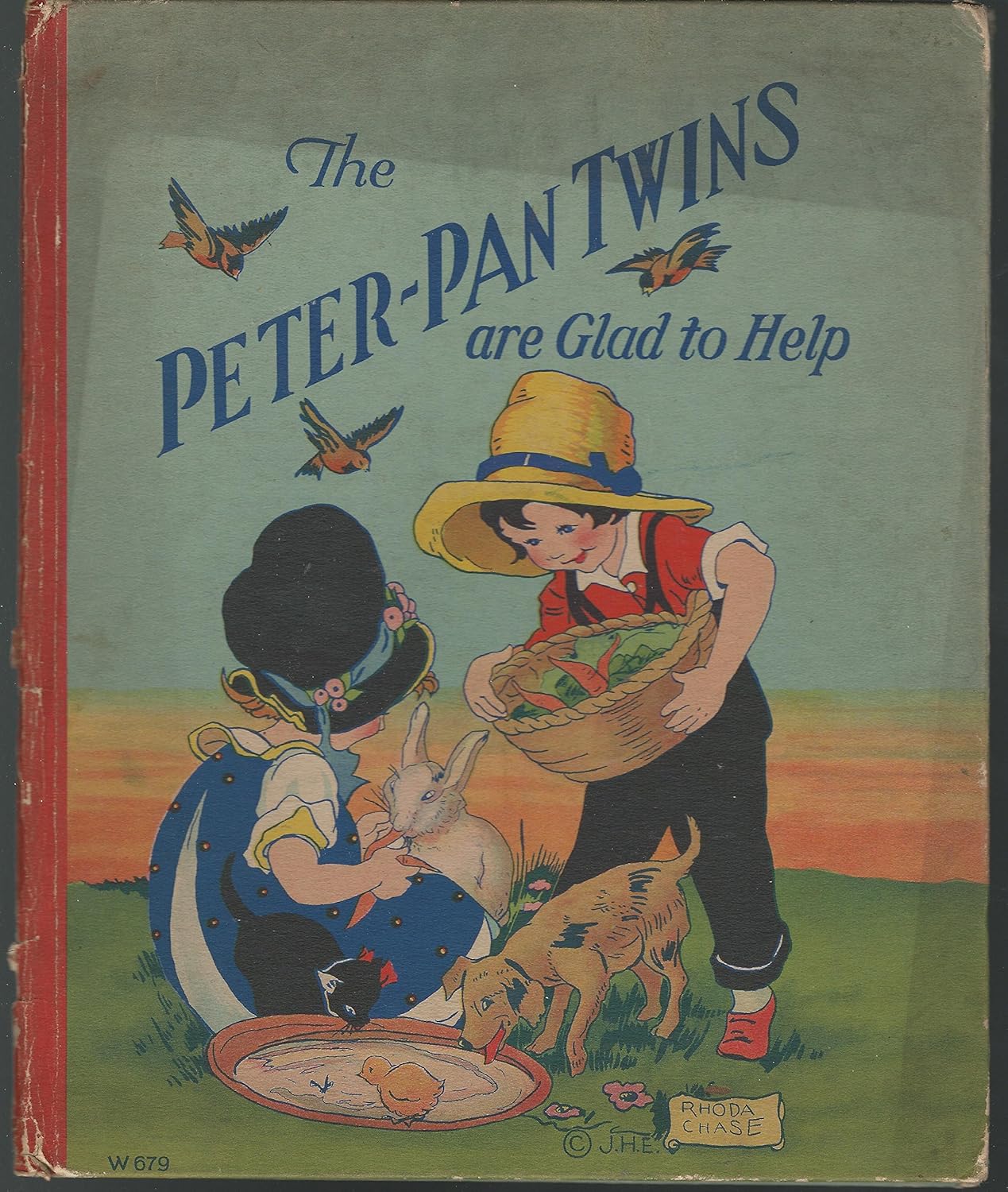 The Peter-Pan Twins are Glad to Help: Chase, Rhoda, Rhoda Chase: Amazon ...