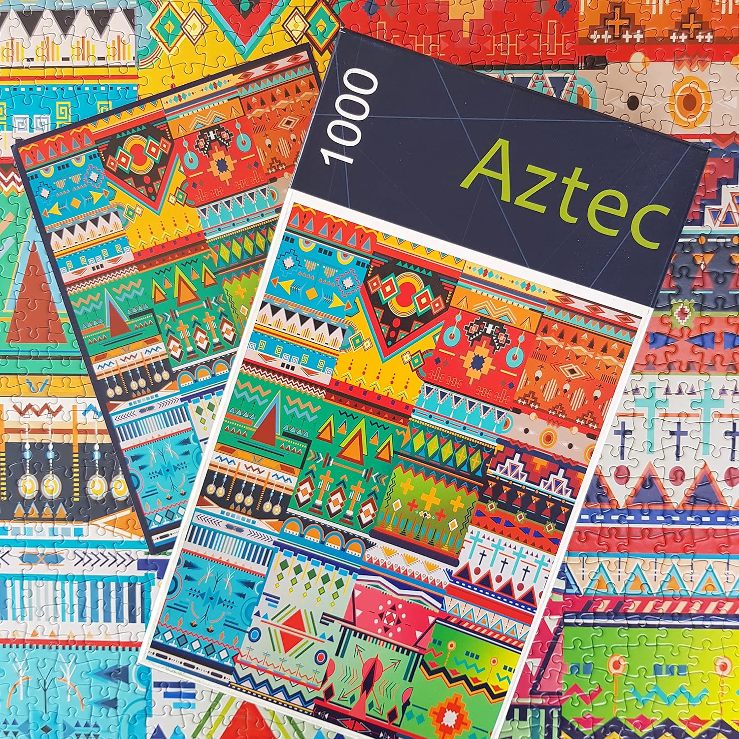 Gorgeous Games Aztec 1000pc Jigsaw Puzzle for Adults, Premium, Cool ...
