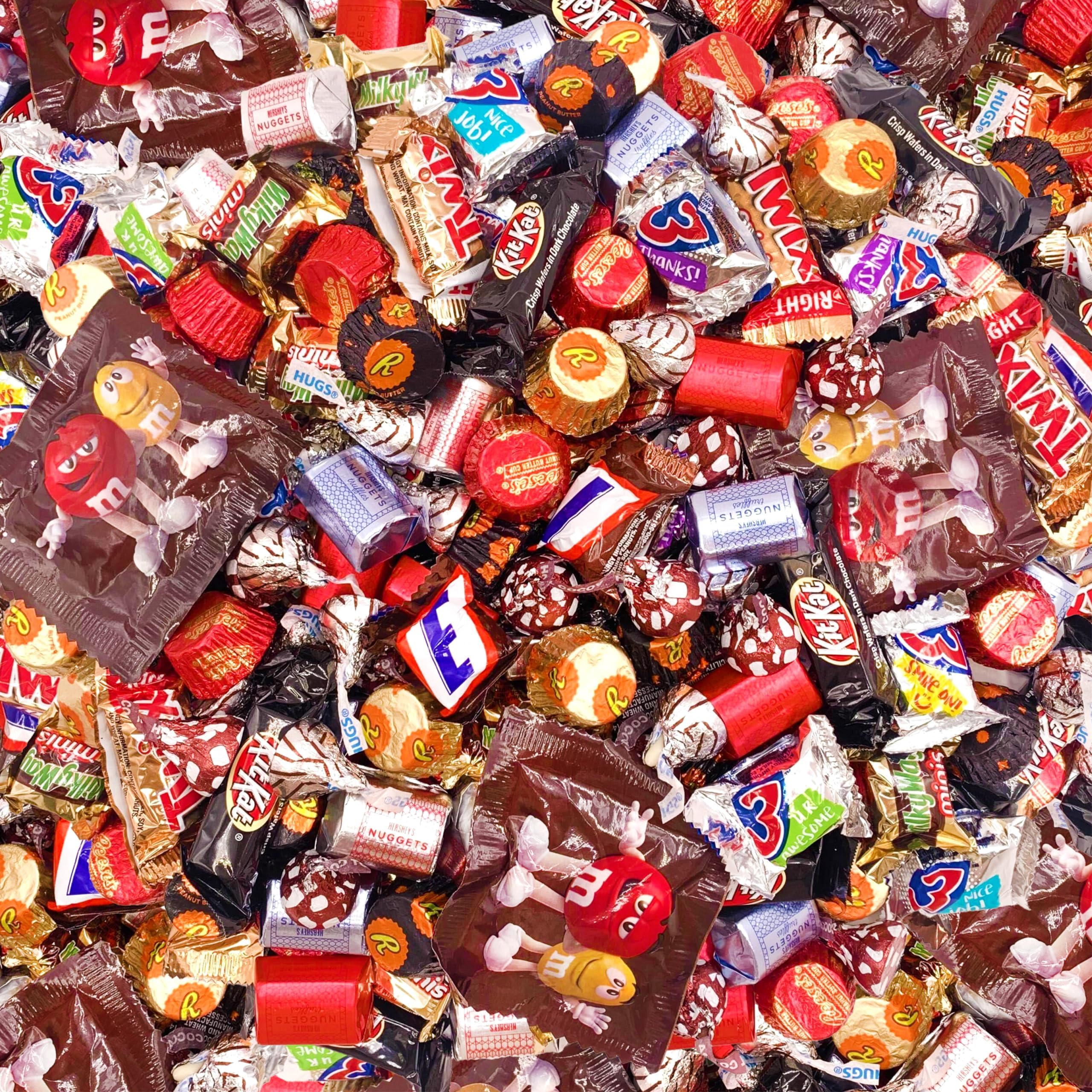 Amazon.com: Assorted Chocolate Candy Variety Pack - 2 Lb Bulk Candy ...