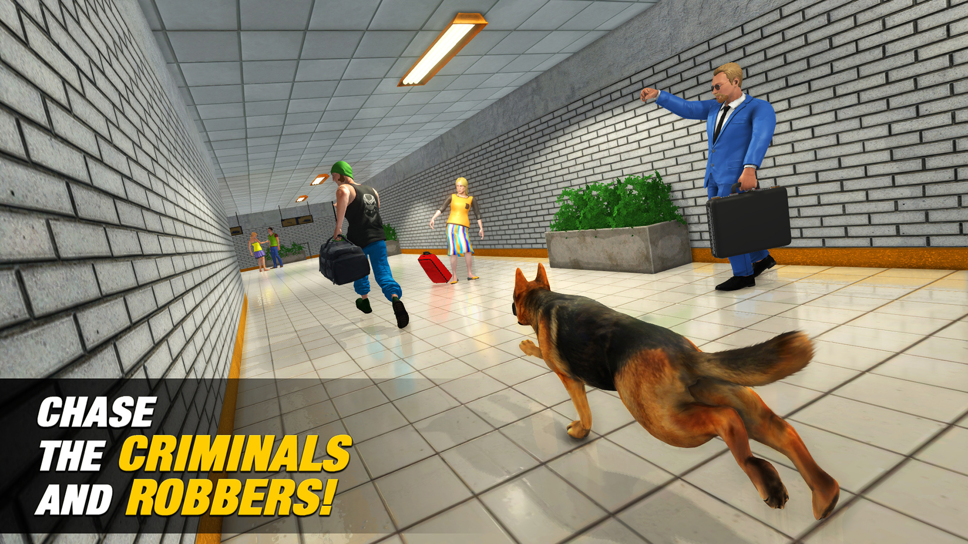US Police Dog Subway Simulator - Jail Break Prison Escape & City Crime ...