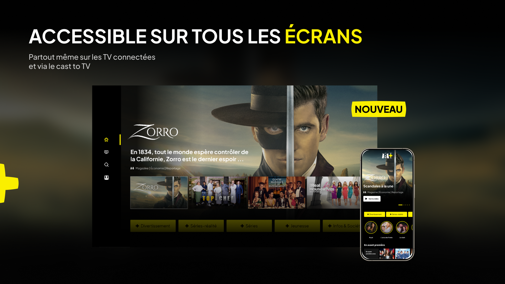 M6+ : Tv replay & streaming - Application sur Amazon Appstore