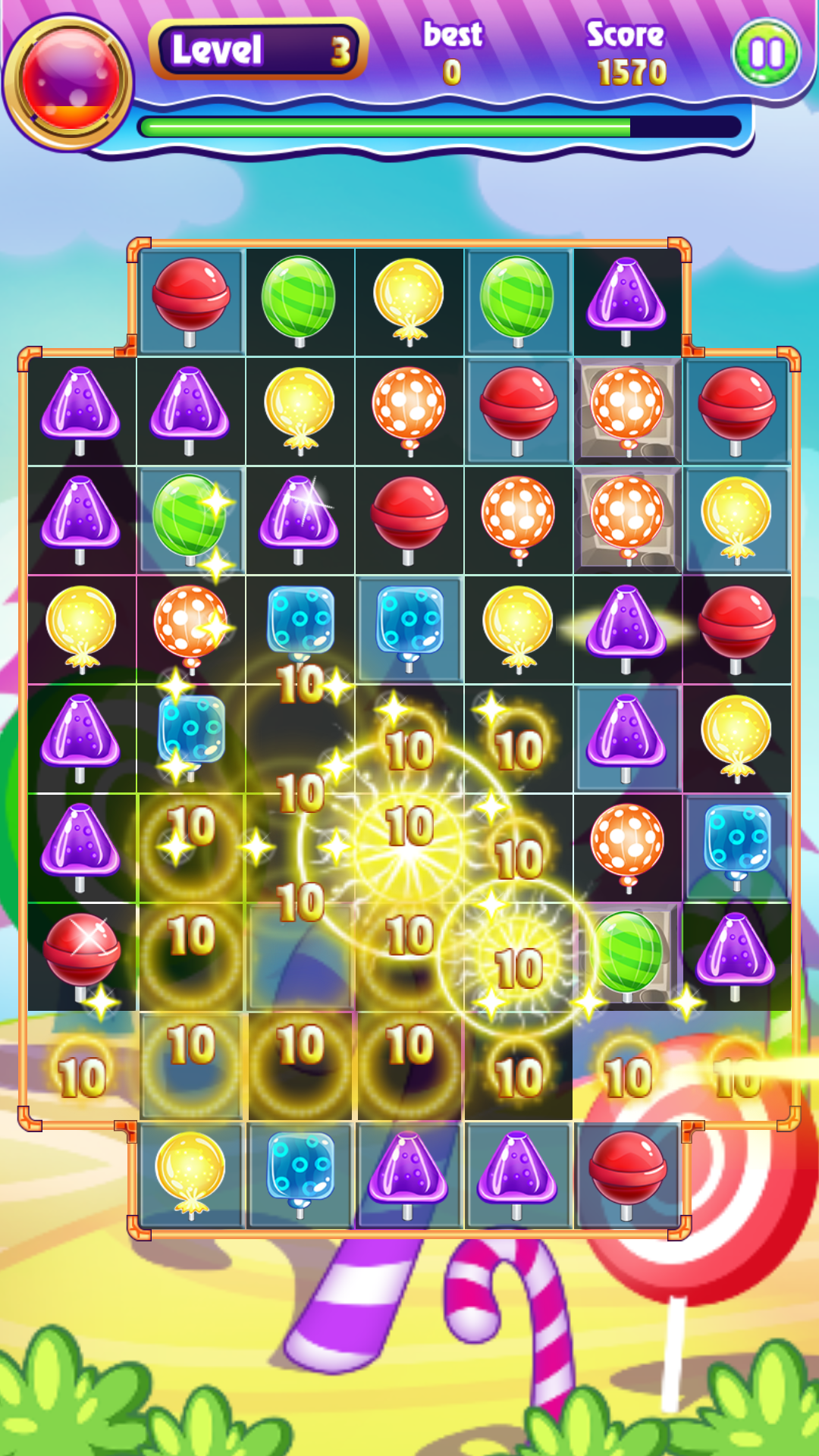 Lollipop Mania: Sweet Puzzle - App on Amazon Appstore