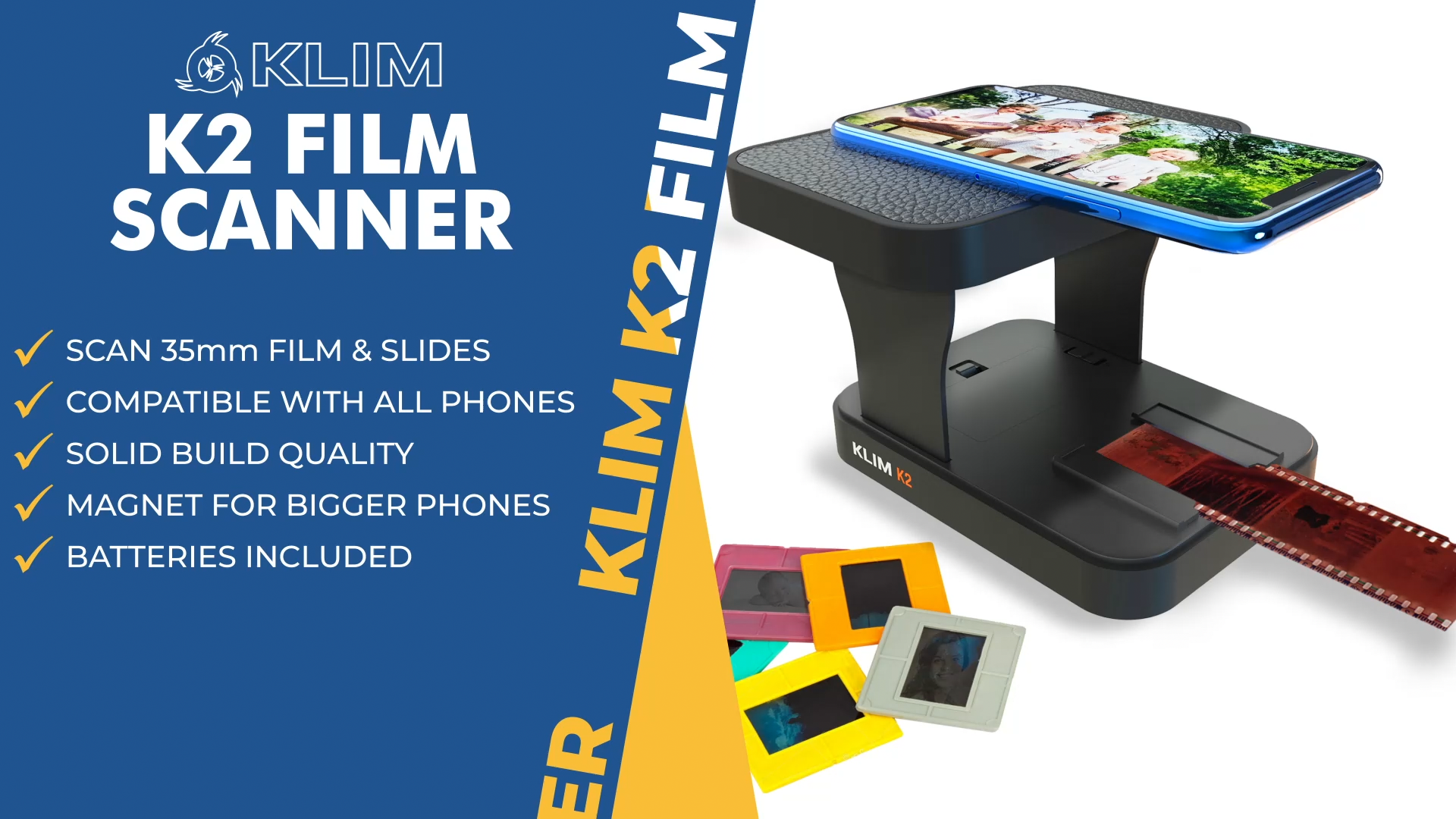 Watch KLIM K2 Mobile Film Scanner 35mm on Amazon Live