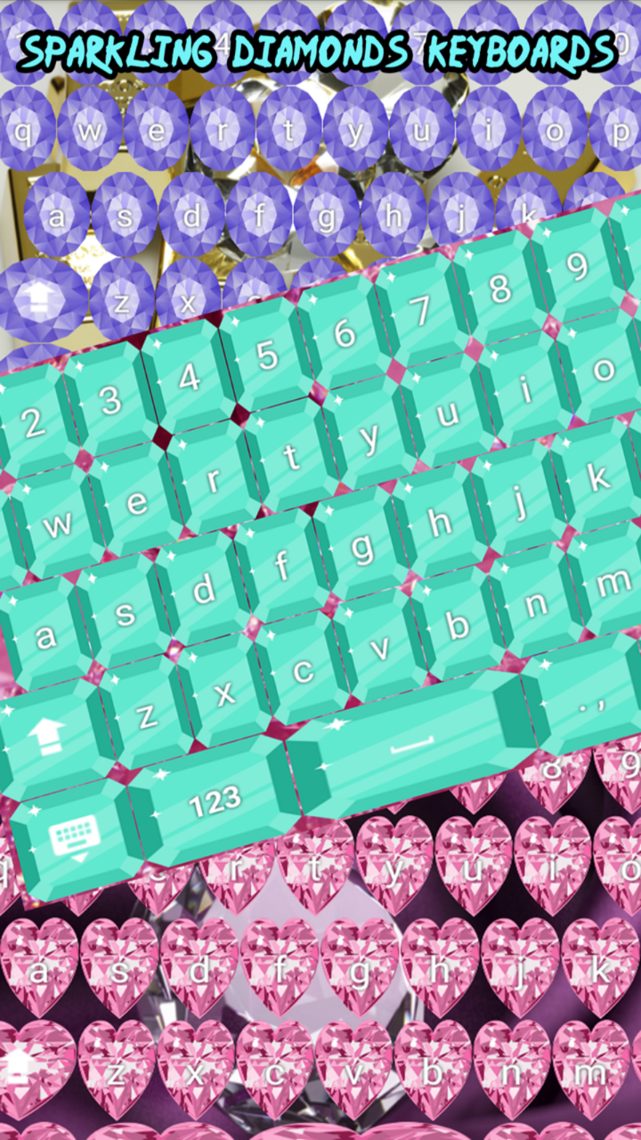 Sparkling Diamonds Keyboards - App on the Amazon Appstore