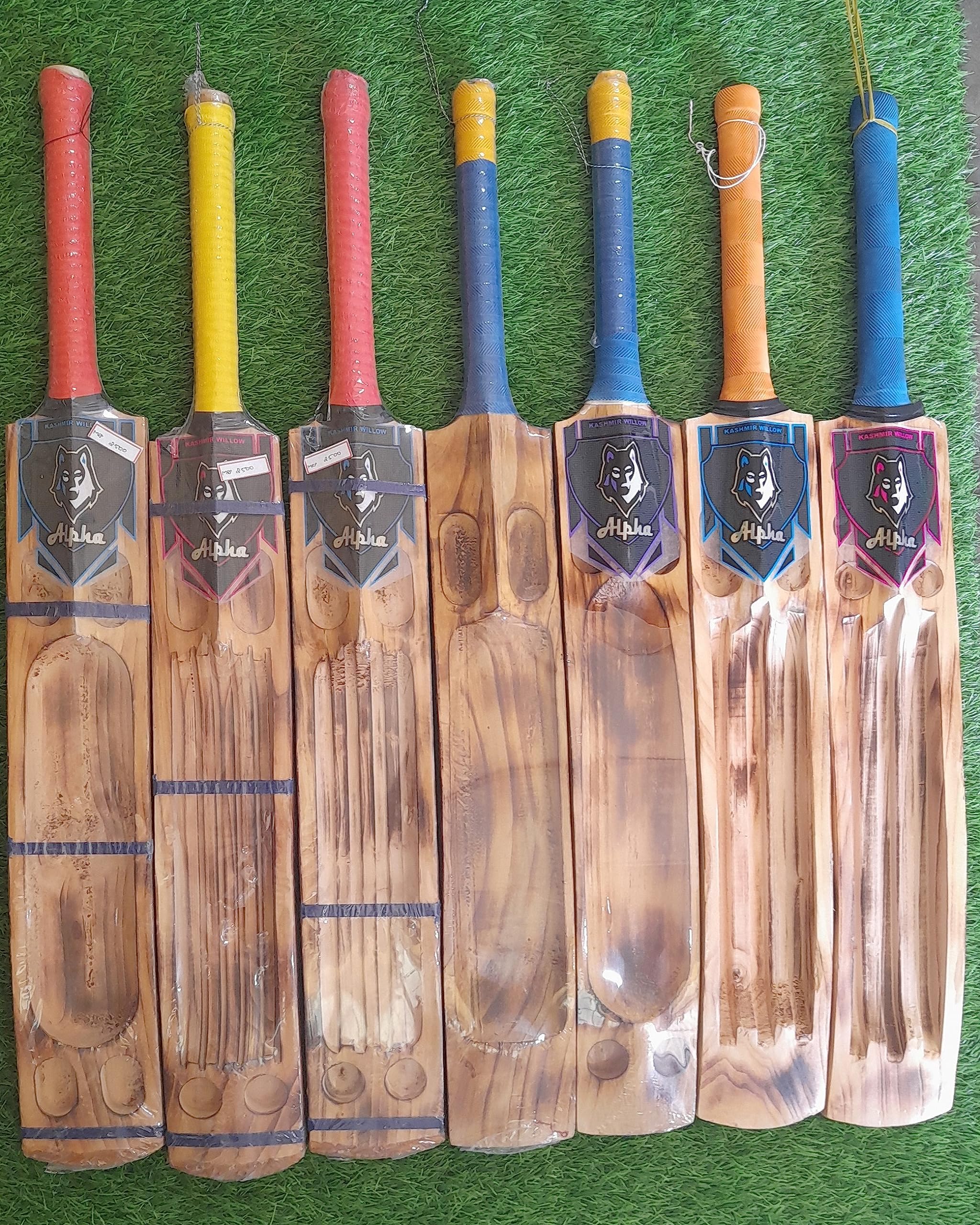 Kwesports Bandook bat 4 Scoop Cut Kashmir Willow Hard Tennis Bat ...