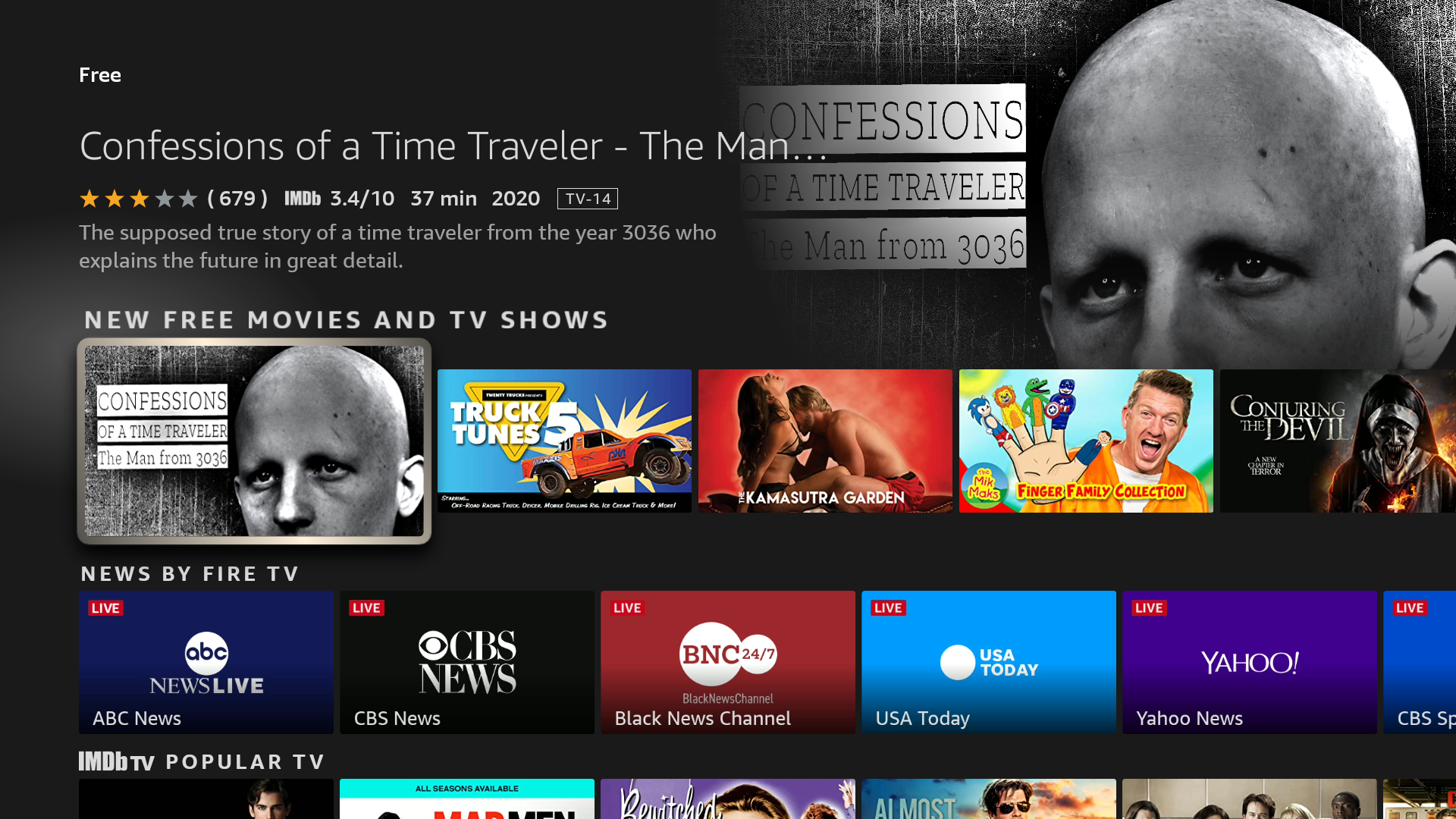 Free Movies & TV - Loader shortcut for Fire TV - App on Amazon Appstore