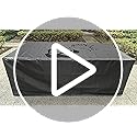 Amazon.com : Outdoor Dining Table Cover, Outdoor Table Covers ...
